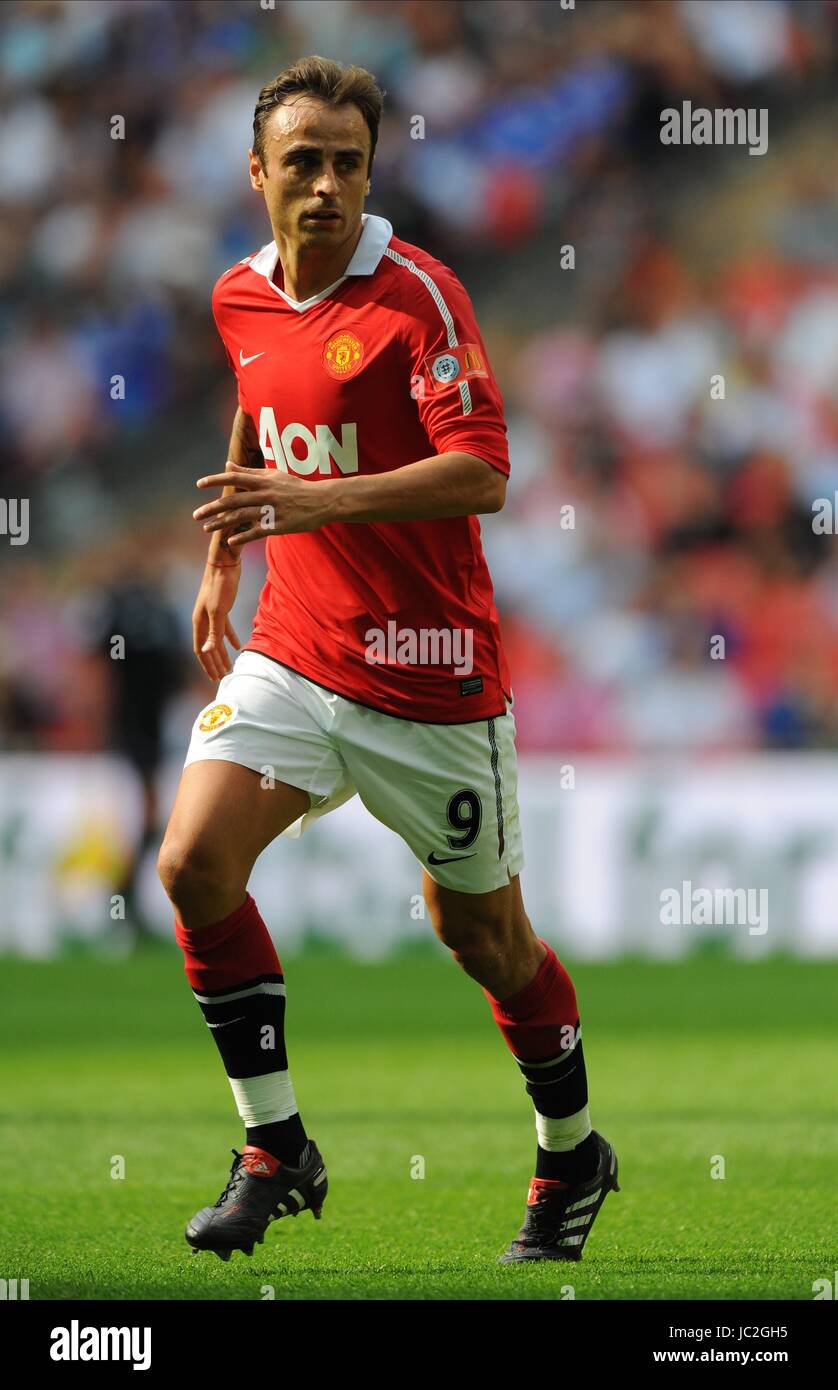DIMITAR BERBATOV MANCHESTER UNITED FC WEMBLEY LONDON ENGLAND 08 August ...