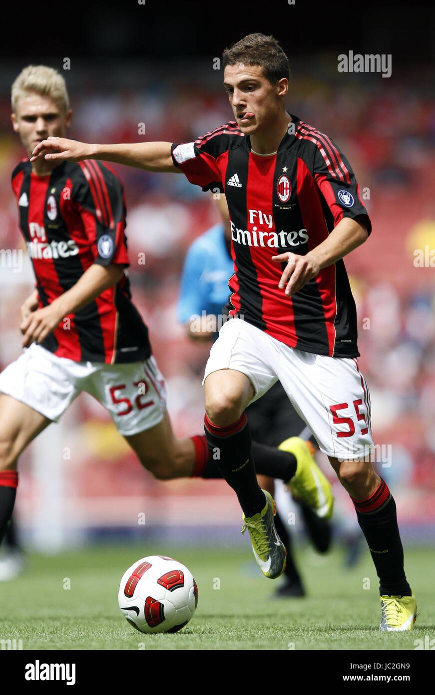 SIMONE VERDI AC MILAN AC MILAN EMIRATES STADIUM LONDON ENGLAND 01 ...