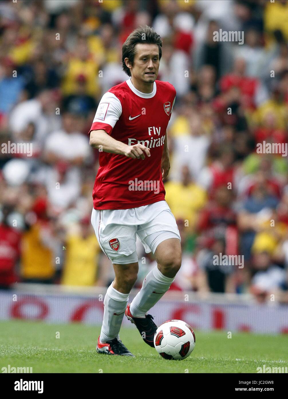 TOMAS ROSICKY ARSENAL FC ARSENAL FC EMIRATES STADIUM LONDON ENGLAND 01 ...