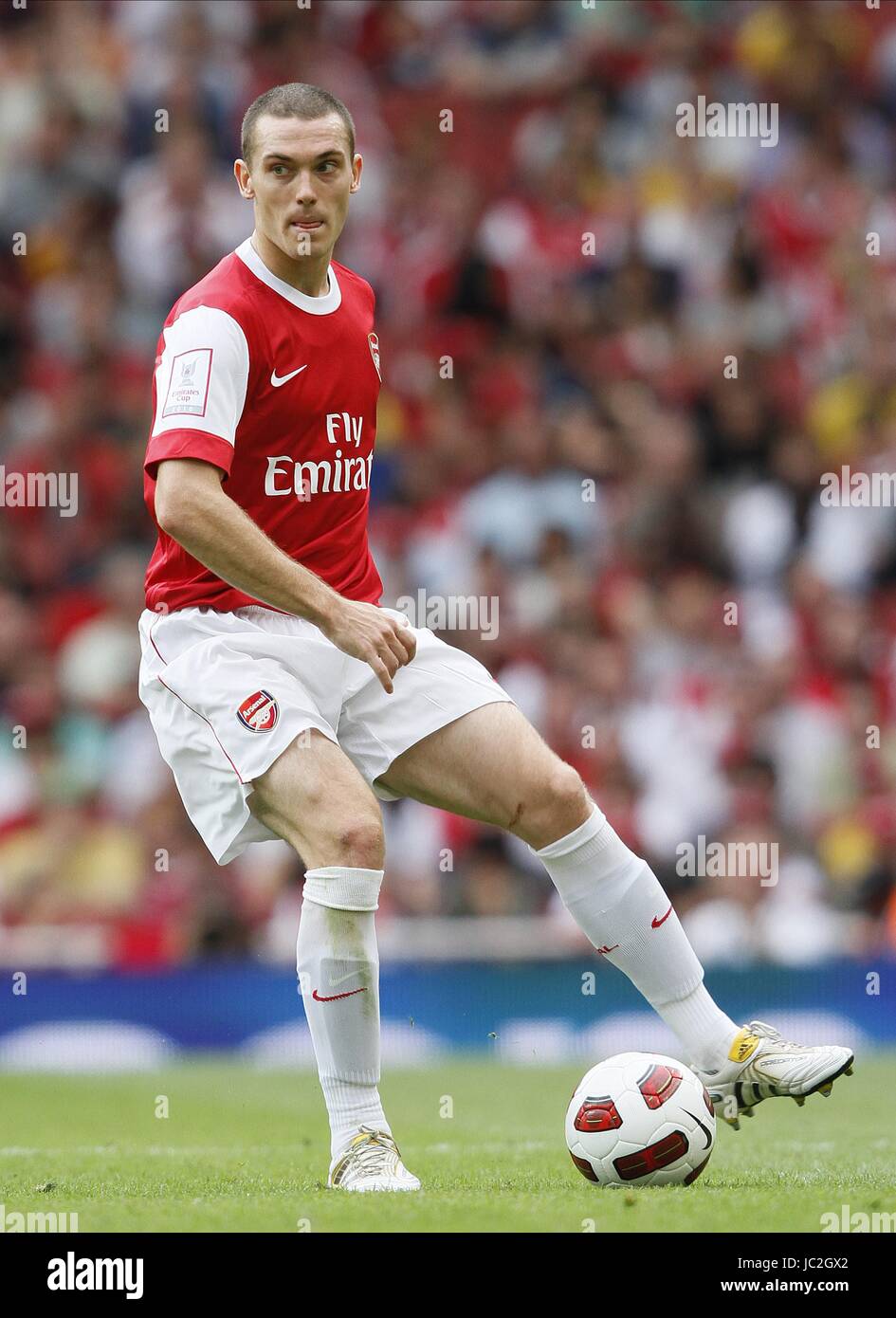 THOMAS VERMAELEN ARSENAL FC ARSENAL FC EMIRATES STADIUM LONDON ENGLAND ...