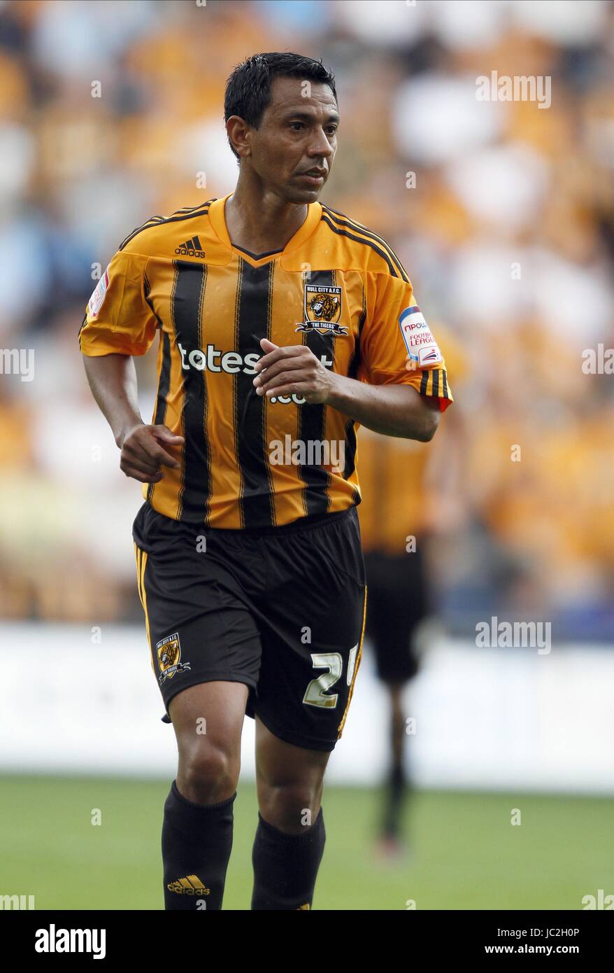 NOLBERTO SOLANO HULL CITY FC HULL CITY FC KC STADIUM HULL ENGLAND 07 ...