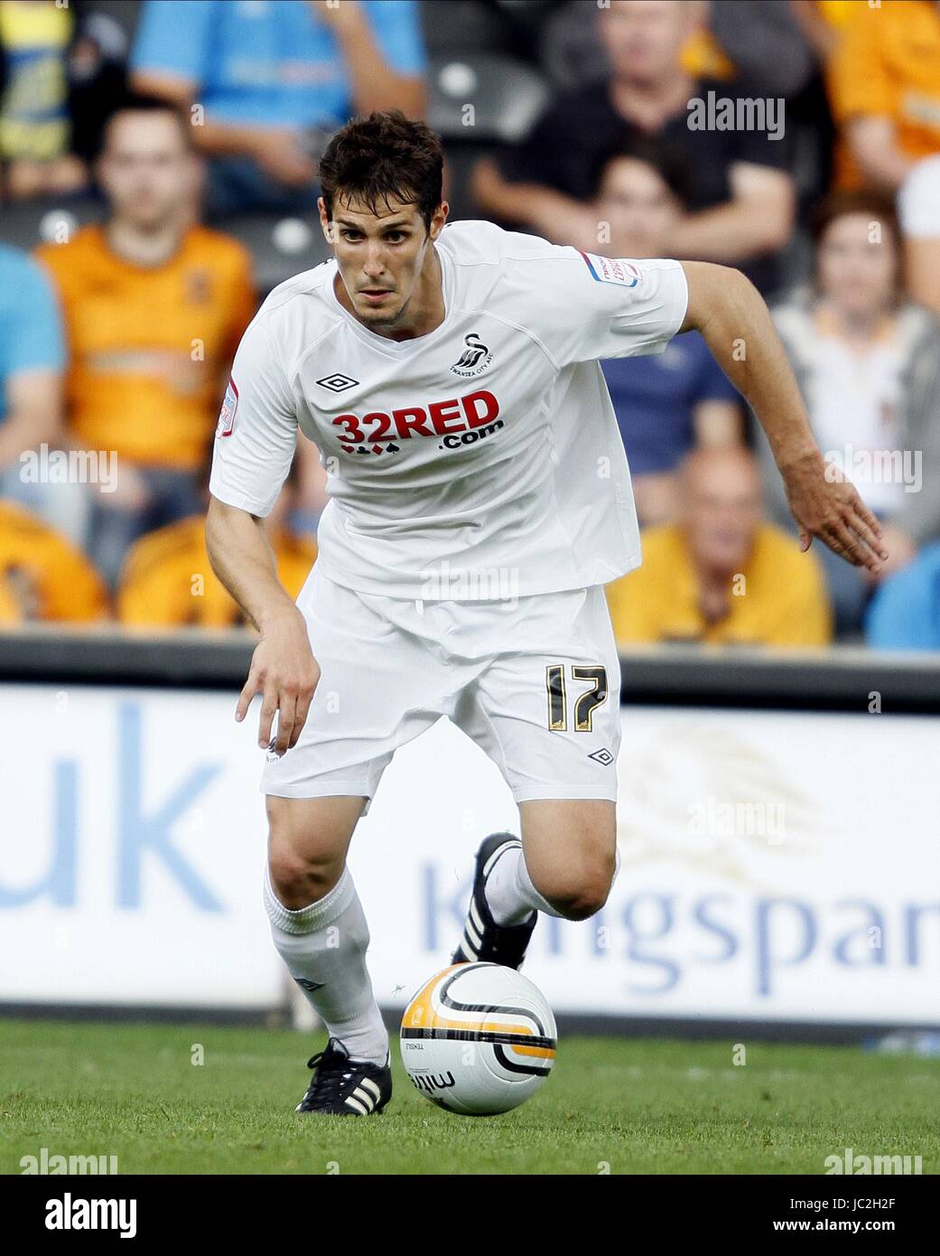 ALBERT SERRAN SWANSEA CITY FC SWANSEA CITY FC KC STADIUM HULL ENGLAND ...