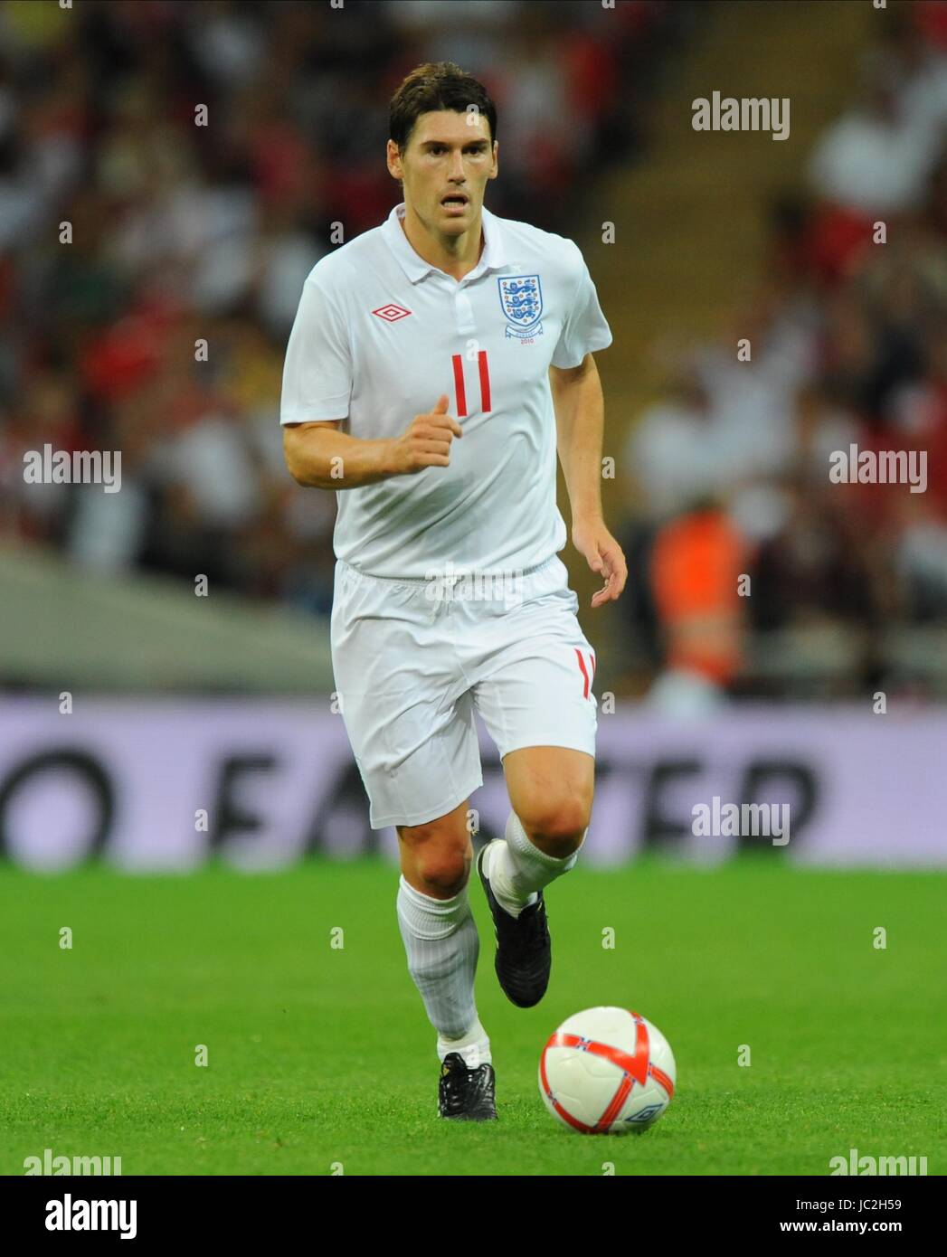 GARETH BARRY ENGLAND WEMBLEY STADIUM LONDON ENGLAND 11 August 2010 ...