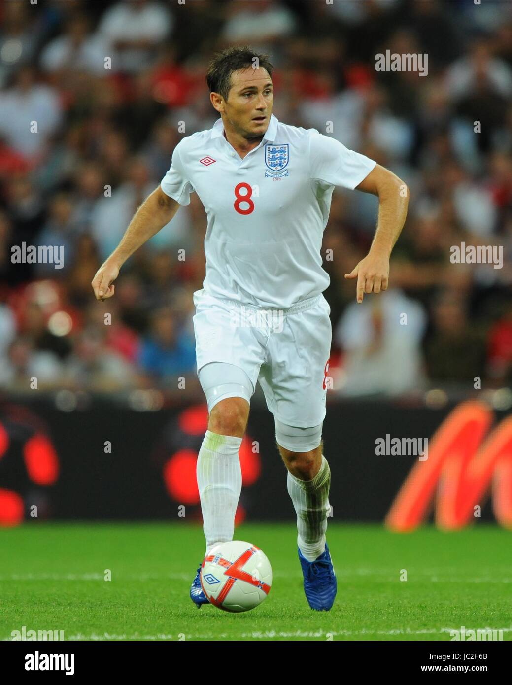 FRANK LAMPARD ENGLAND WEMBLEY STADIUM LONDON ENGLAND 11 August 2010 ...