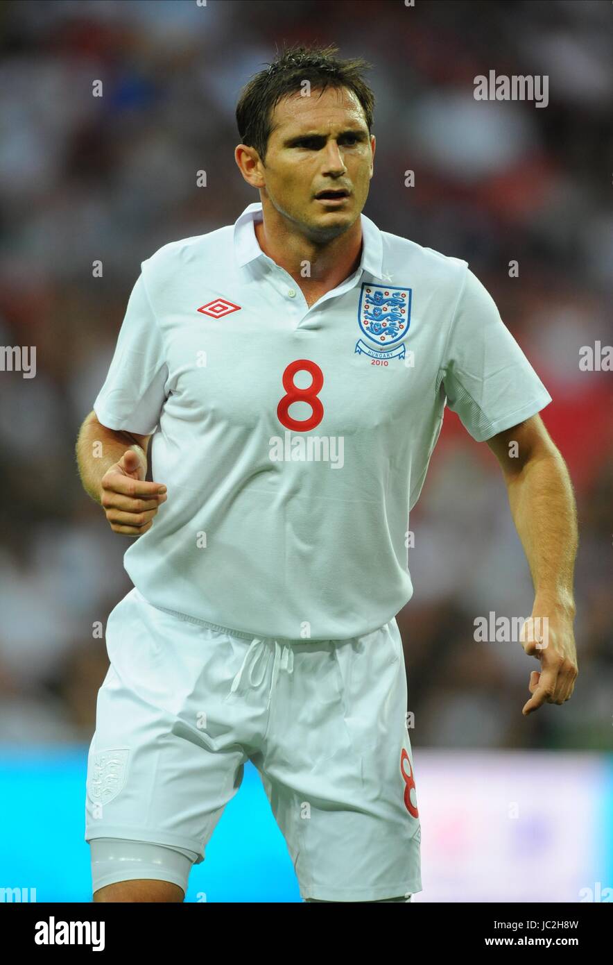 FRANK LAMPARD ENGLAND WEMBLEY STADIUM LONDON ENGLAND 11 August 2010 ...