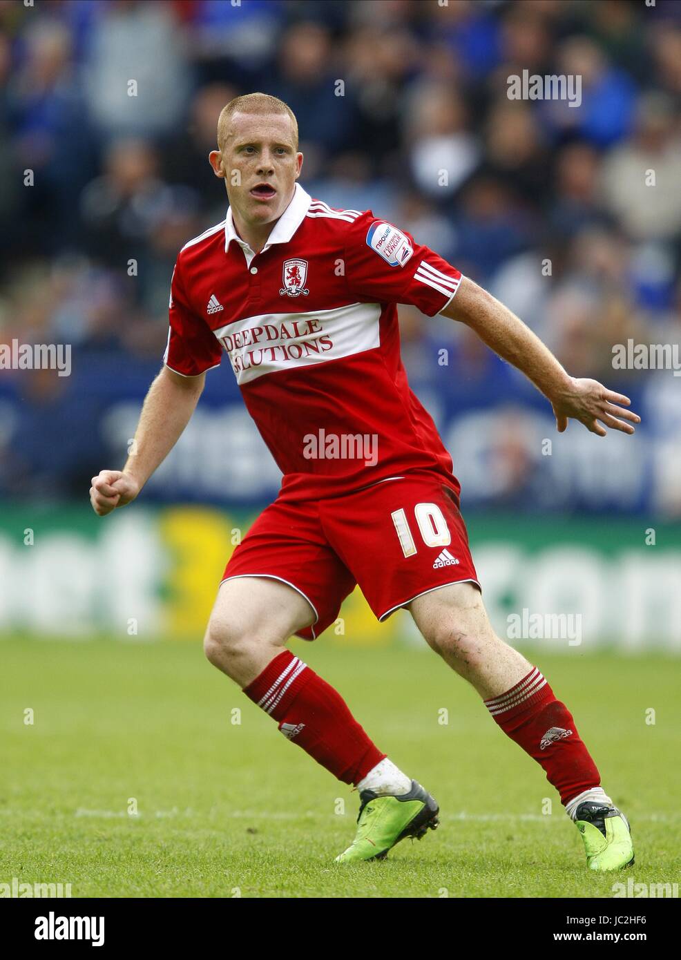 NICKY BAILEY MIDDLESBROUGH FC WALKERS STADIUM LEICESTER ENGLAND 14 ...
