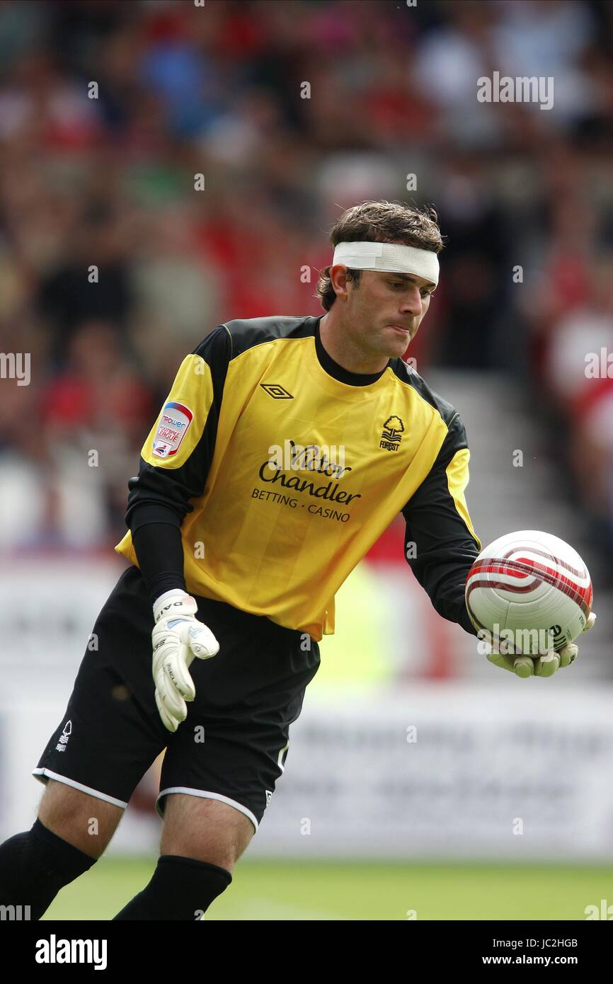 LEE CAMP NOTTINGHAM FOREST FC CITY GROUND NOTTINGHAM ENGLAND 15 August ...