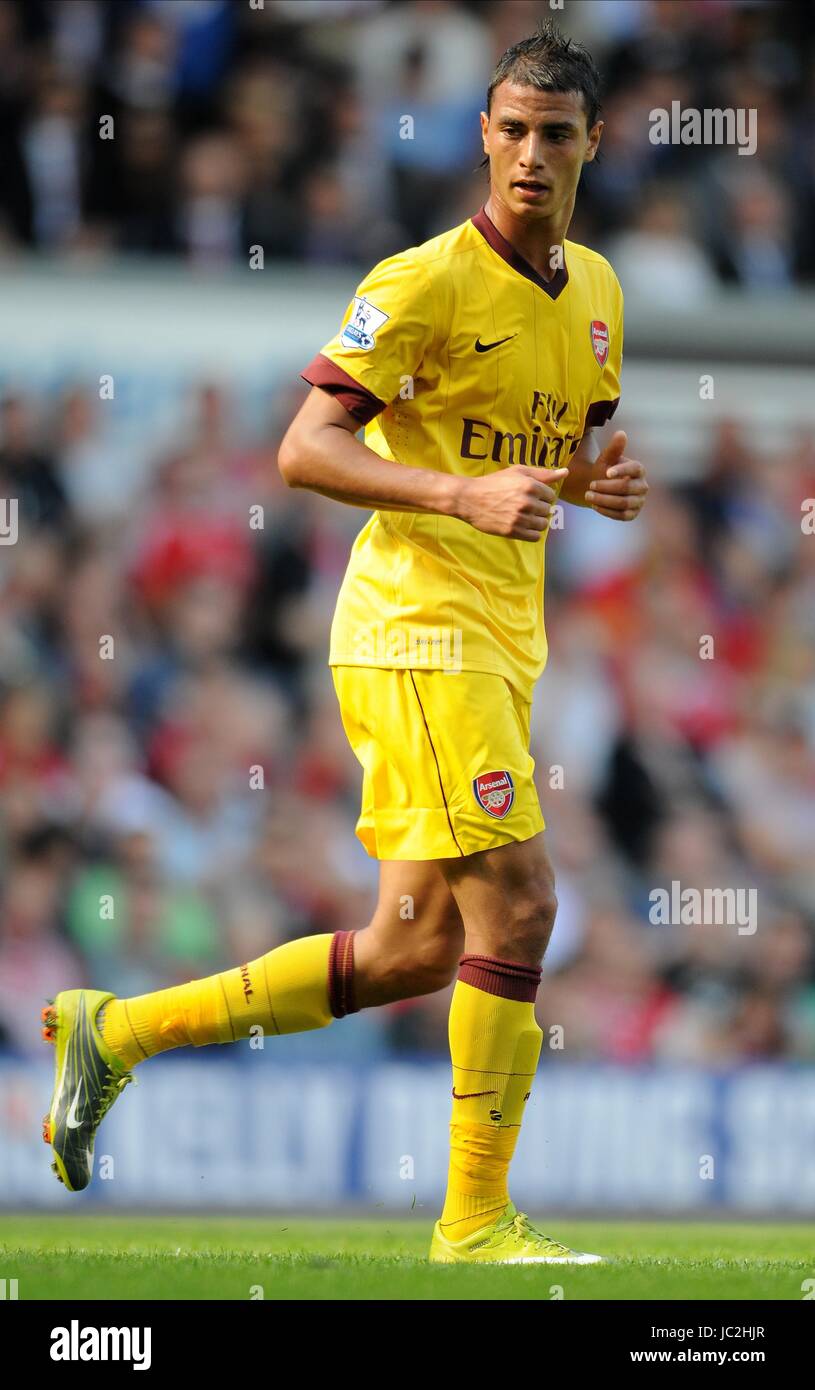 MAROUANE CHAMAKH ARSENAL FC ARSENAL FC ANFIELD LIVERPOOL ENGLAND 15 ...
