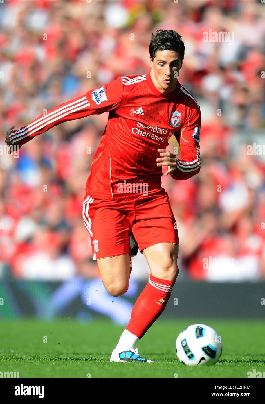 FERNANDO TORRES LIVERPOOL FC LIVERPOOL FC ANFIELD LIVERPOOL ENGLAND 15 ...