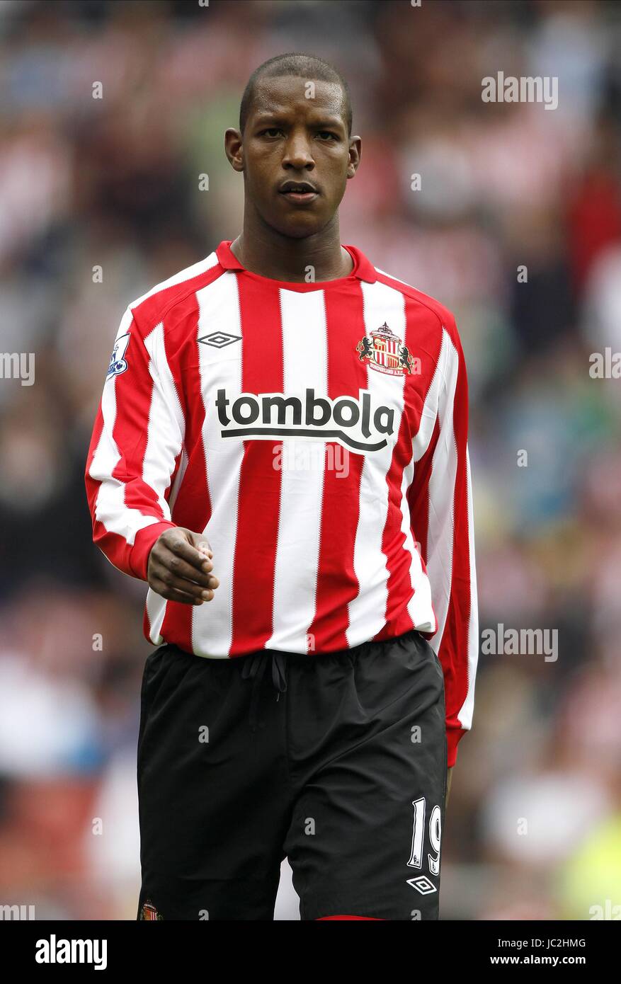 TITUS BRAMBLE SUNDERLAND FC SUNDERLAND FC STADIUM OF LIGHT SUNDERLAND ...