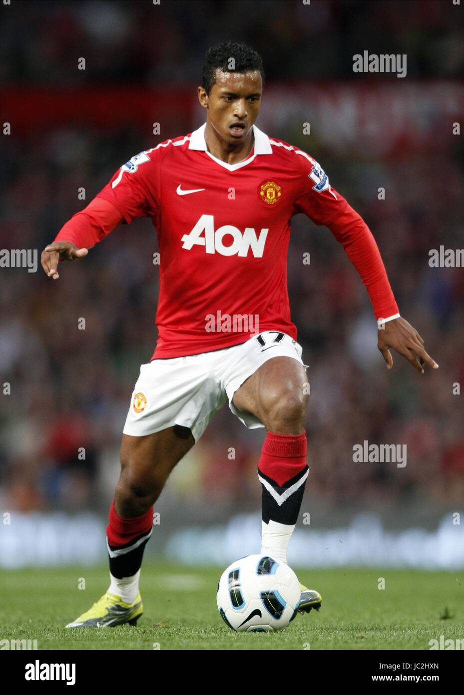 NANI MANCHESTER UNITED FC OLD TRAFFORD MANCHESTER ENGLAND 16 August ...