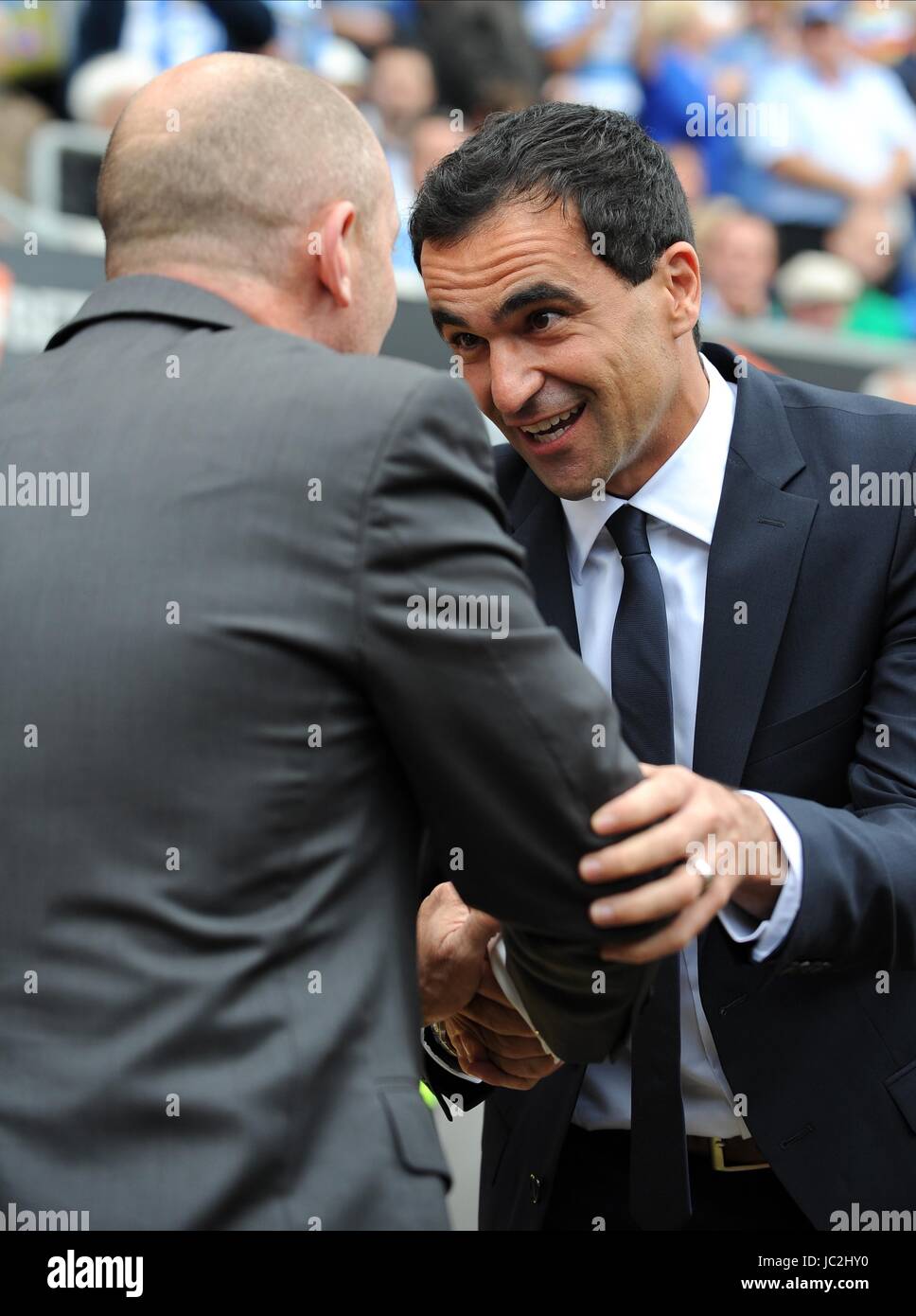 IAN HOLLOWAY ROBERTO MARTINEZ WIGAN V BLACKPOOL WIGAN V BLACKPOOL DW ...