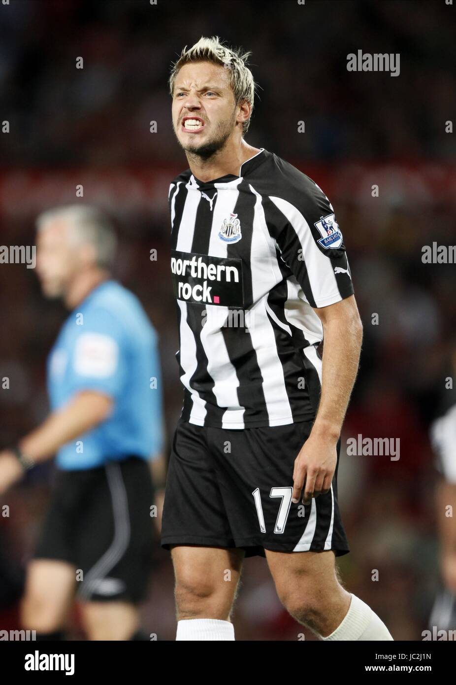 ALAN SMITH NEWCASTLE UNITED FC OLD TRAFFORD MANCHESTER ENGLAND 16 ...