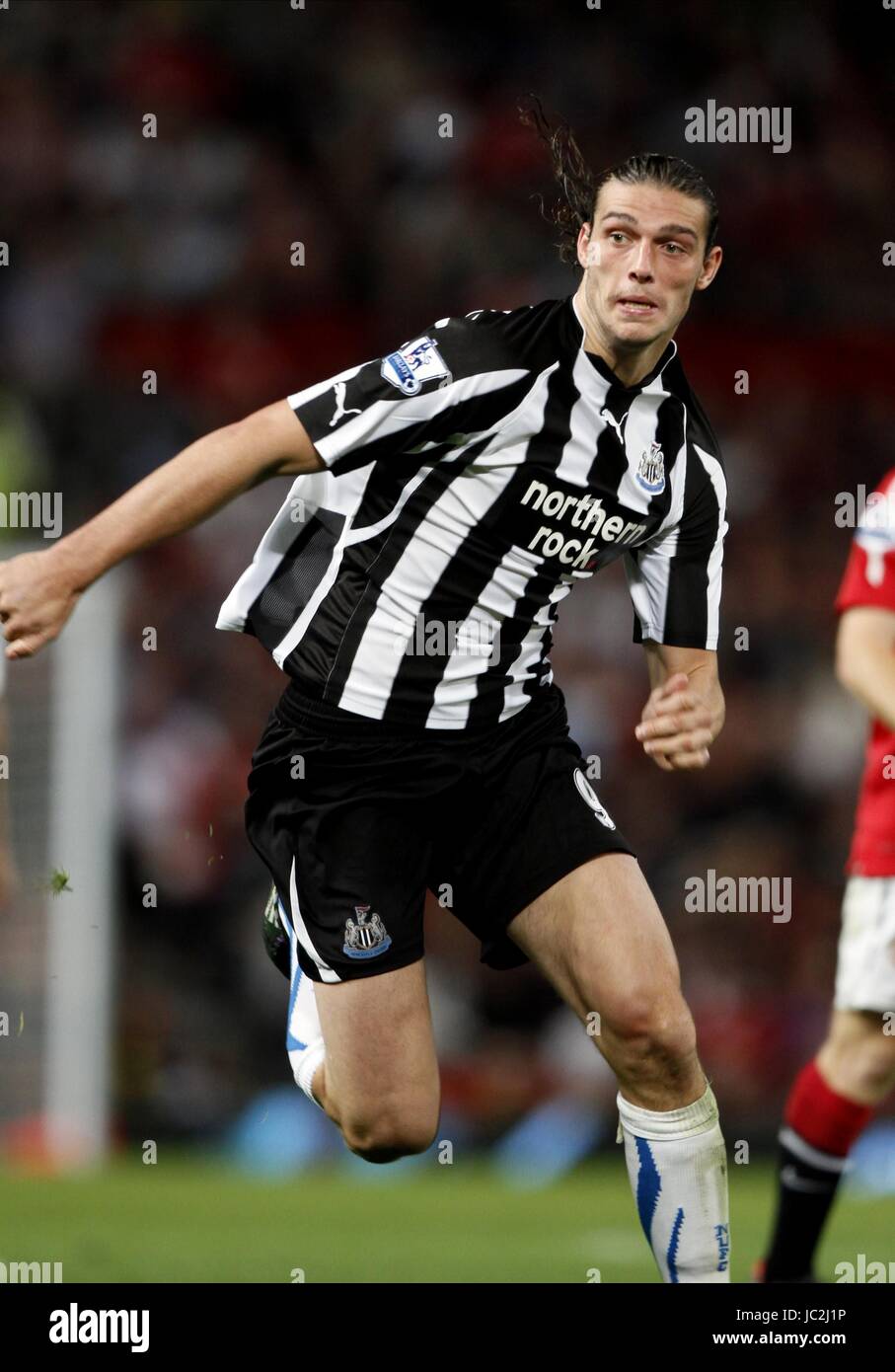 ANDY CARROLL NEWCASTLE UNITED OLD TRAFFORD MANCHESTER ENGLAND 16 August ...