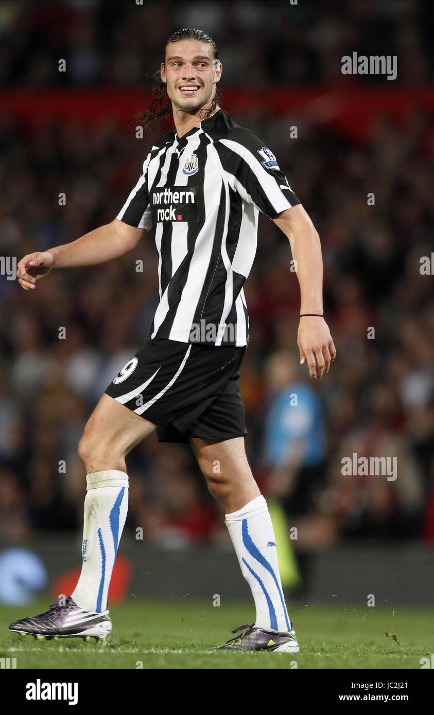 ANDY CARROLL NEWCASTLE UNITED FC OLD TRAFFORD MANCHESTER ENGLAND 16 ...