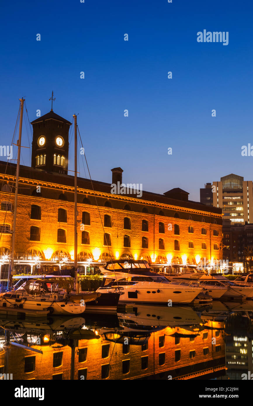 England, London, Wapping, St.Katharine Docks Stock Photo - Alamy