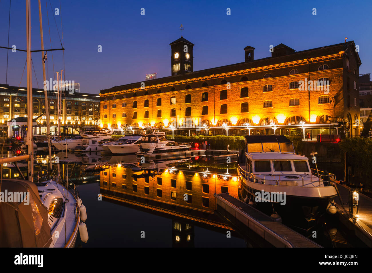 England, London, Wapping, St.Katharine Docks Stock Photo - Alamy
