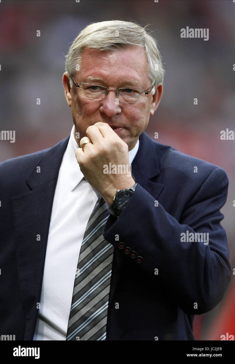 Sir alex ferguson old trafford hi-res stock photography and images - Alamy