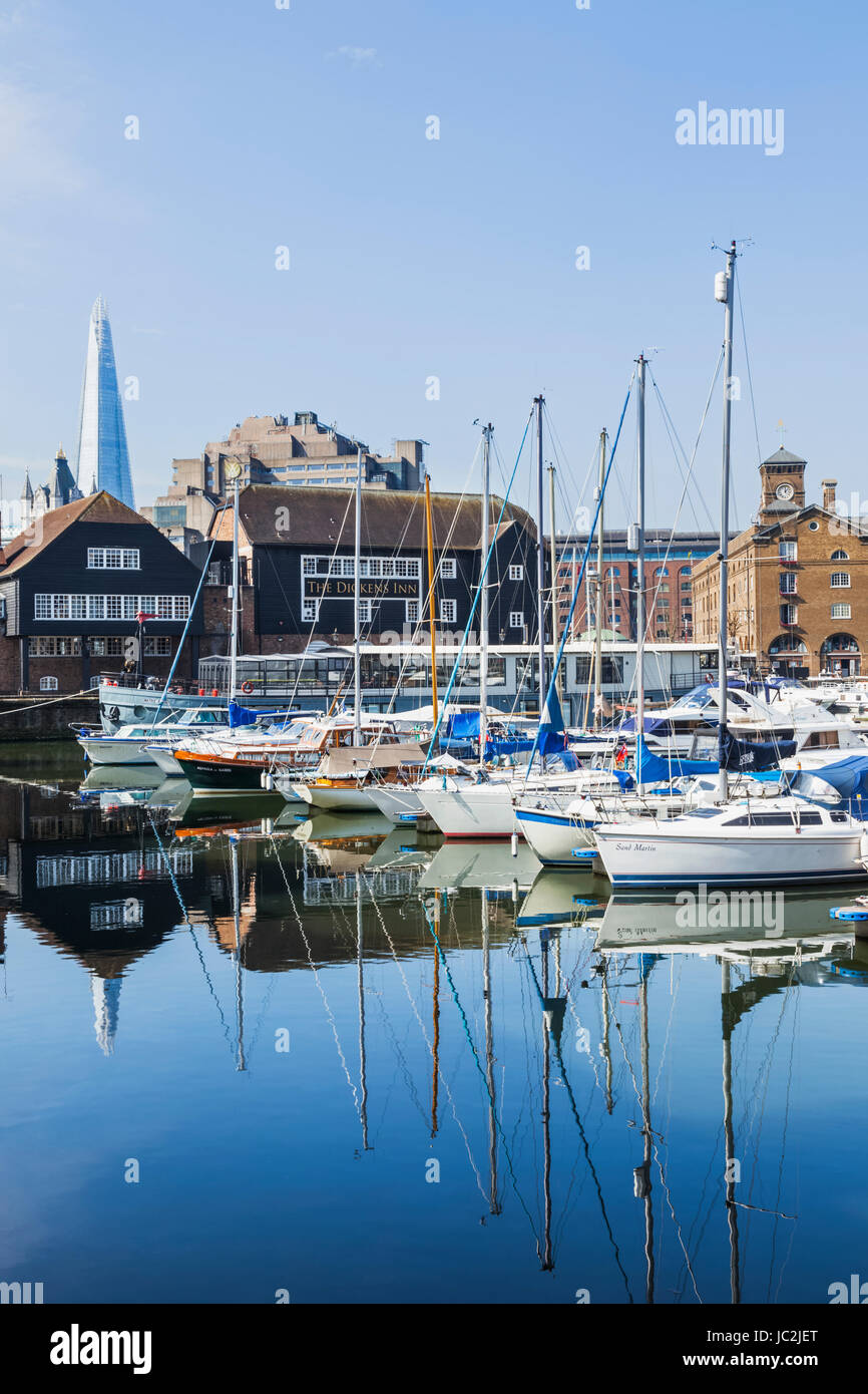England, London, Wapping, St.Katharine Docks Stock Photo - Alamy