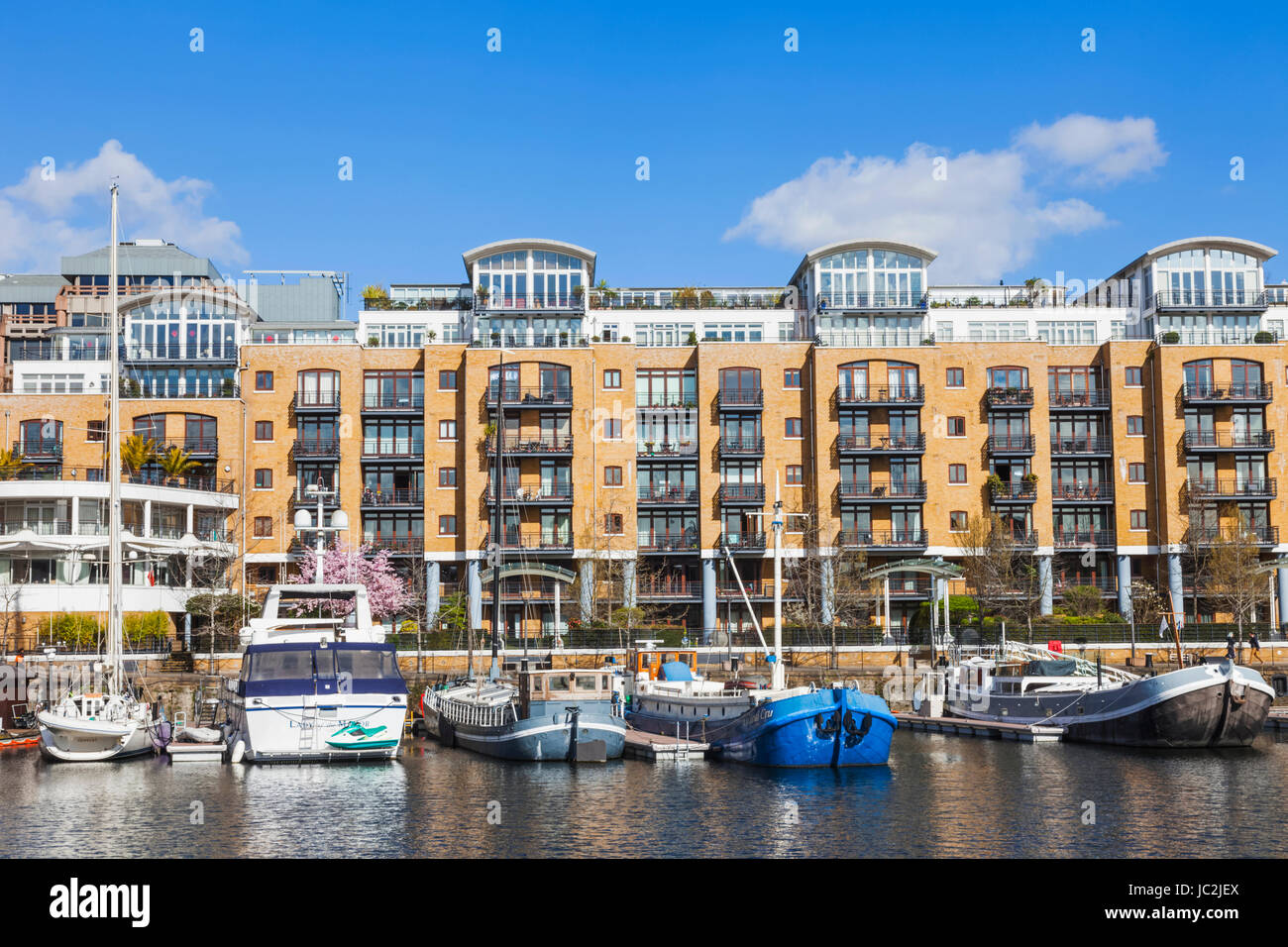 England, London, Wapping, St.Katharine Docks Stock Photo - Alamy