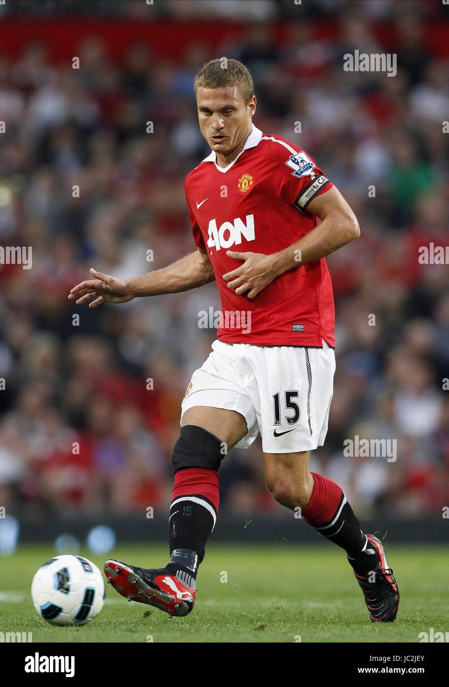 Old trafford nemanja vidic hi-res stock photography and images - Alamy