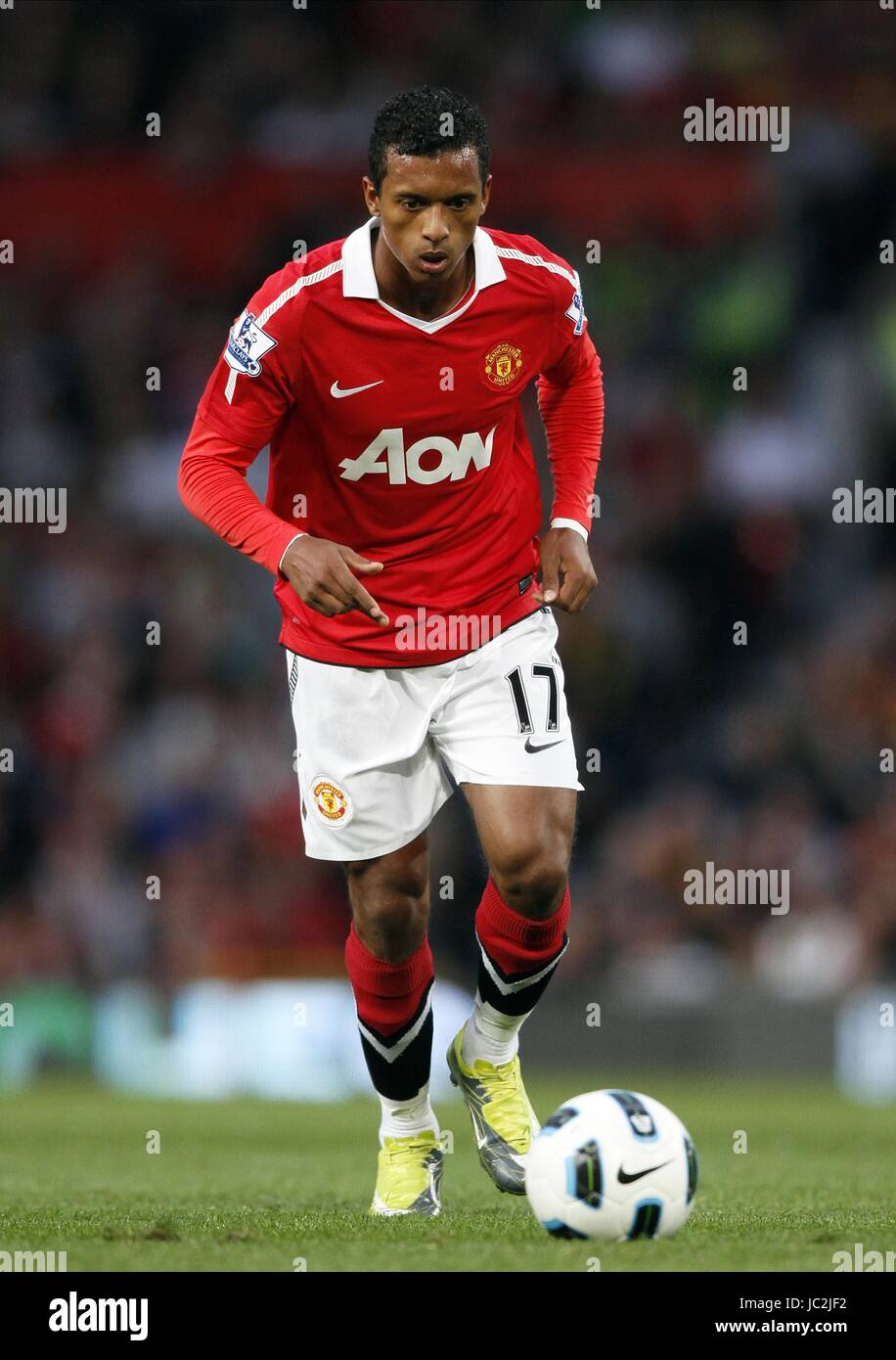 Manchester united old trafford nani hi-res stock photography and images ...