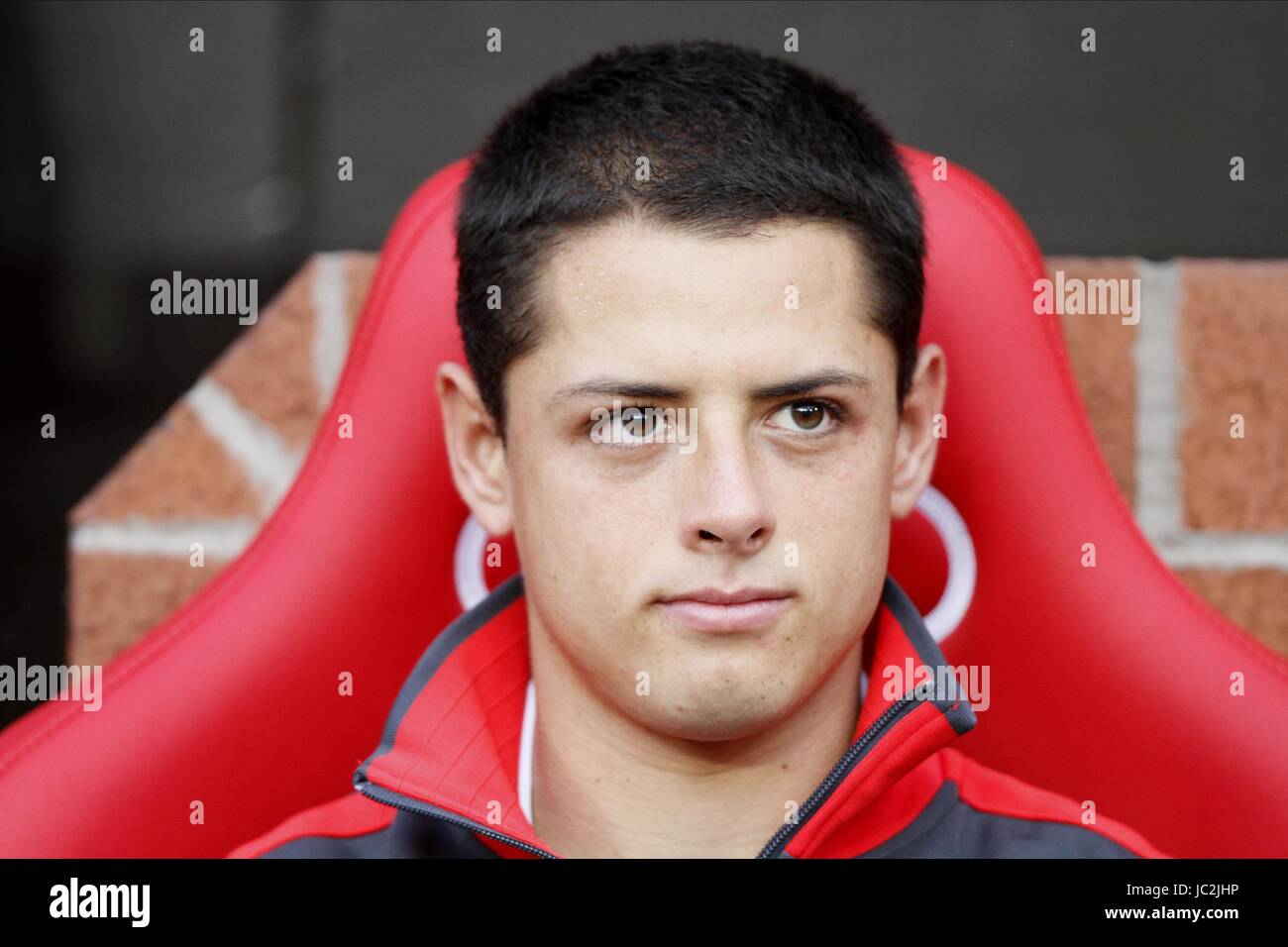 JAVIER HERNANDEZ MANCHESTER UNITED FC MANCHESTER UNITED FC OLD TRAFFORD ...