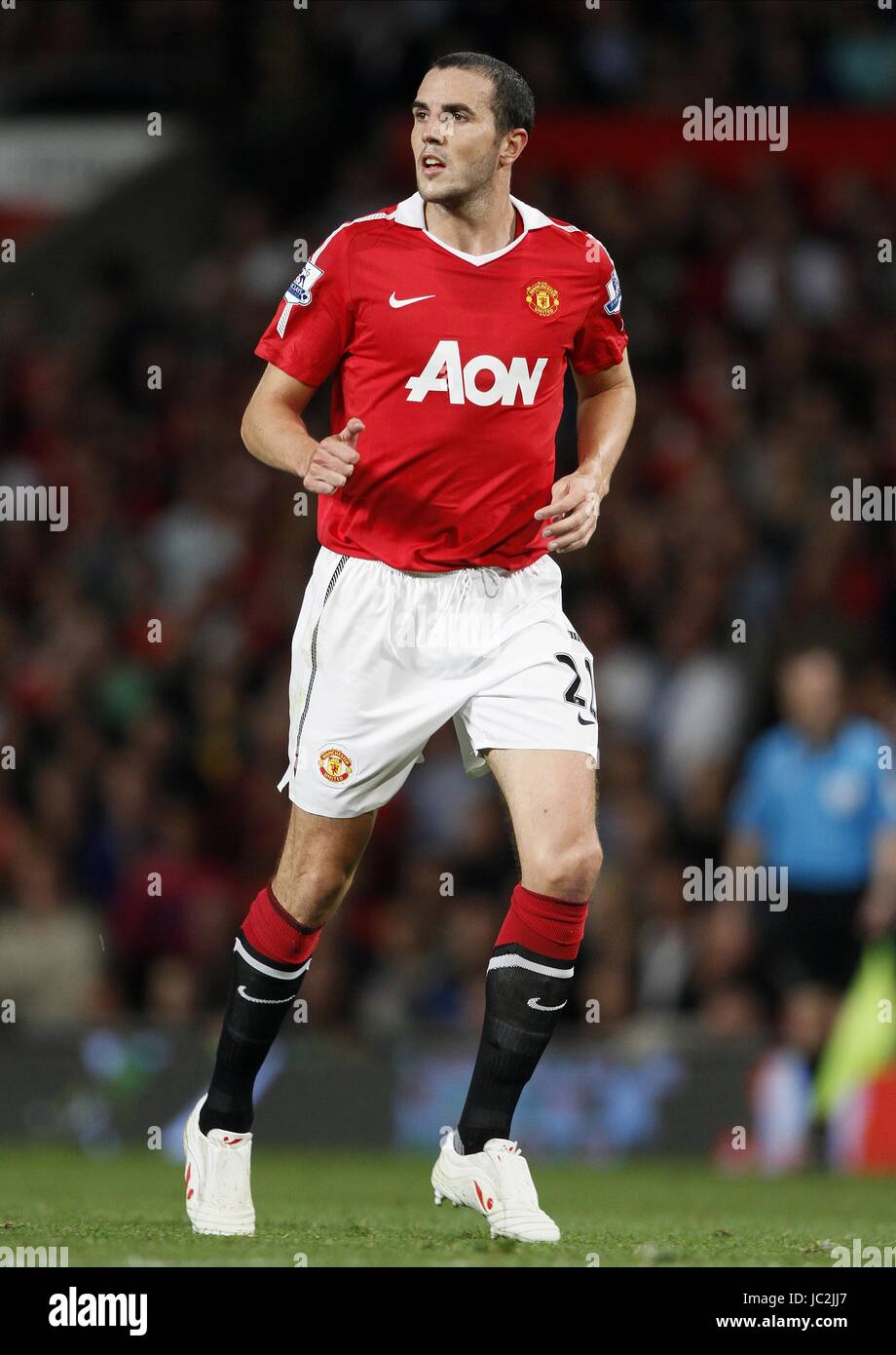 JOHN O'SHEA MANCHESTER UNITED FC MANCHESTER UNITED FC OLD TRAFFORD ...
