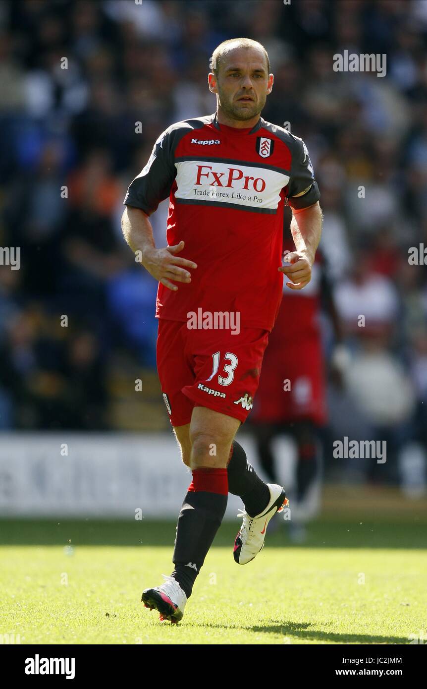 DANNY MURPHY FULHAM FC FULHAM FC REEBOK STADIUM BOLTON ENGLAND 14 ...