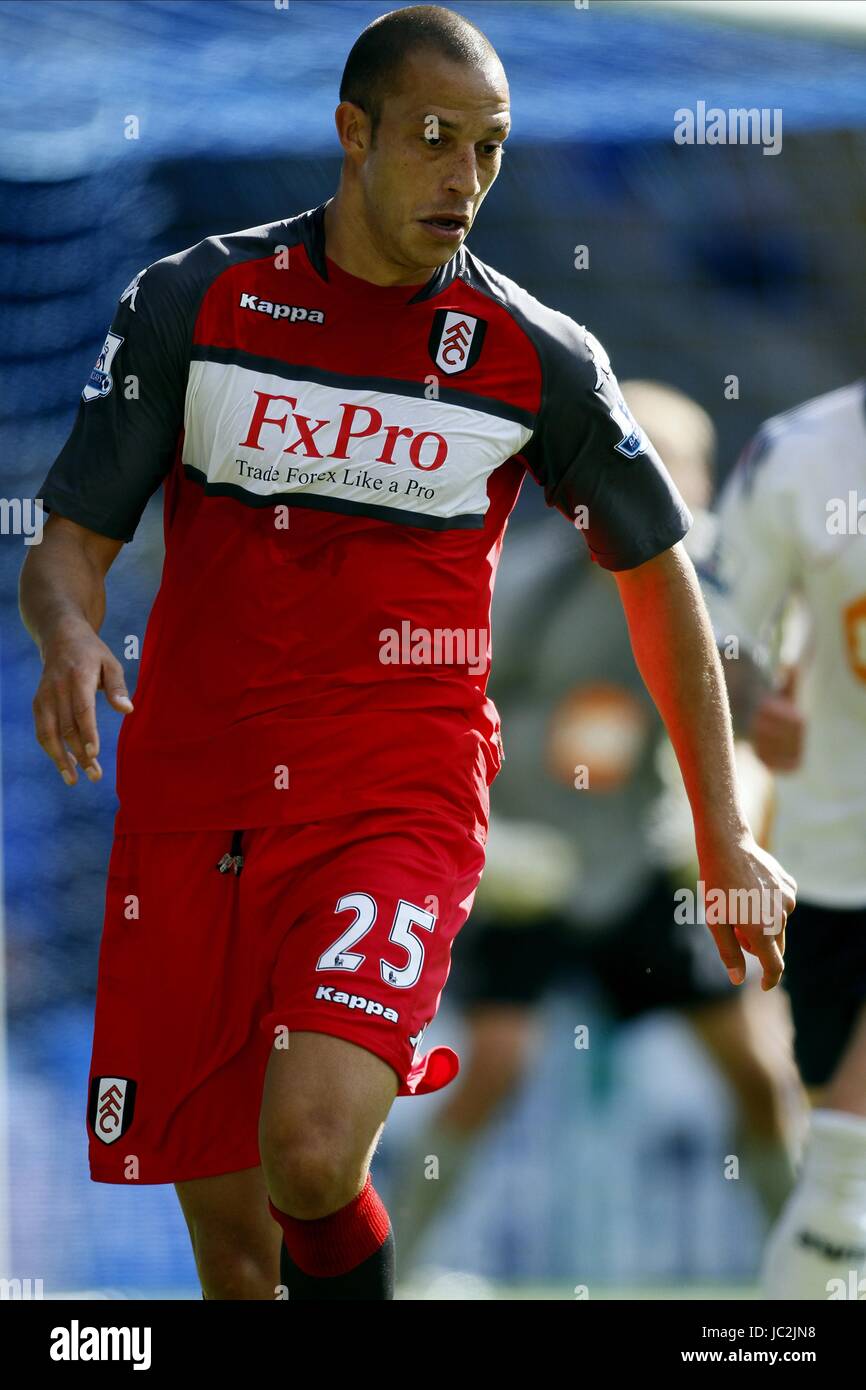 BOBBY ZAMORA FULHAM FC FULHAM FC REEBOK STADIUM BOLTON ENGLAND 14 ...