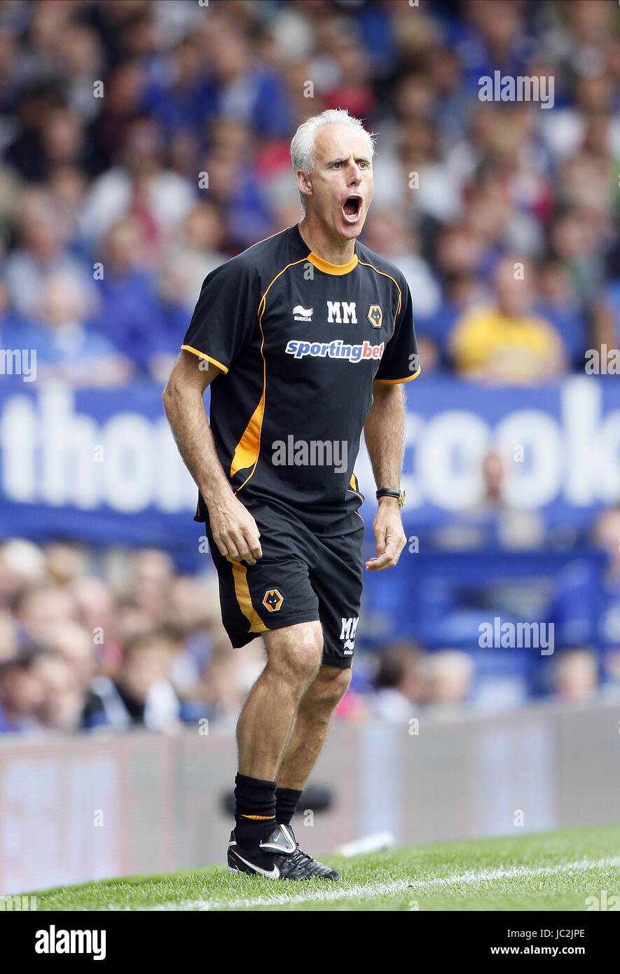MICK MCCARTHY EVERTON V WOLVES GOODISON PARK LIVERPOOL ENGLAND 21 ...