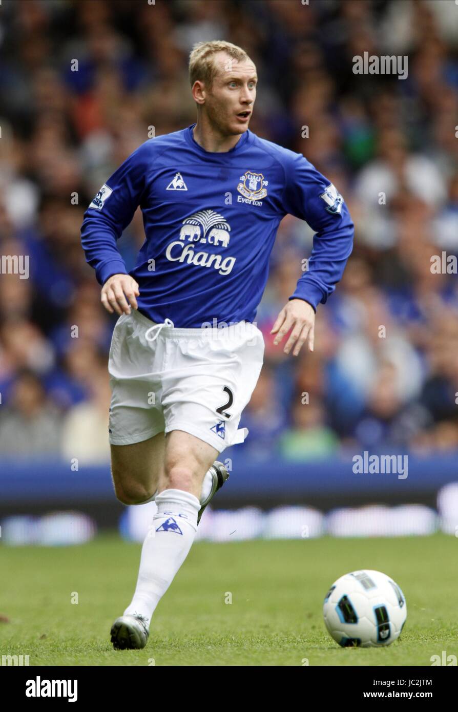 TONY HIBBERT EVERTON V WOLVES GOODISON PARK LIVERPOOL ENGLAND 21 August ...