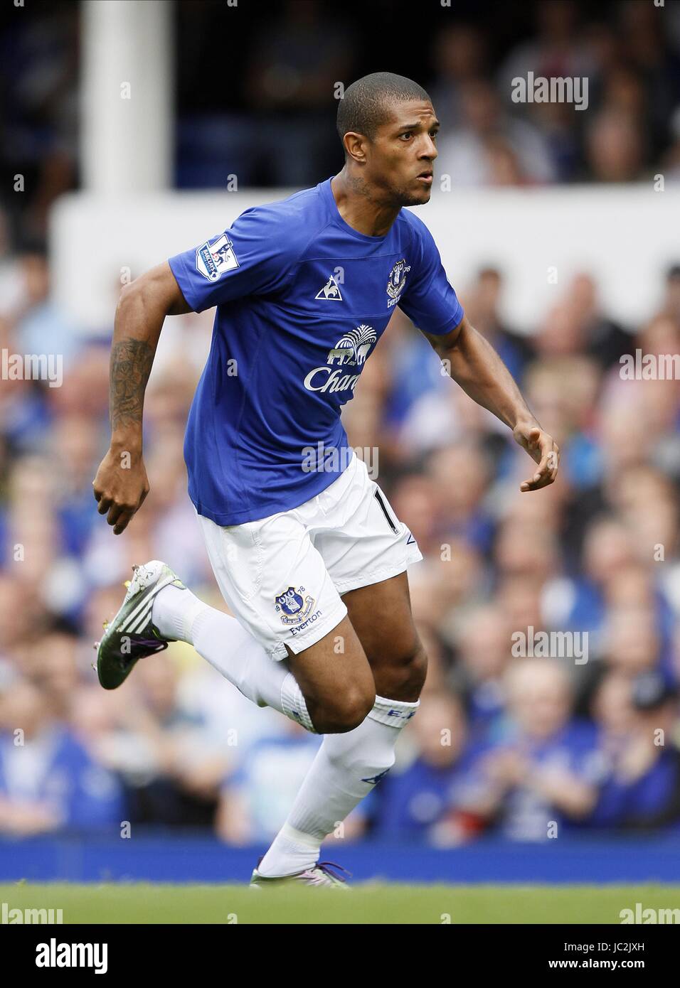 JERMAINE BECKFORD EVERTON FC GOODISON PARK LIVERPOOL ENGLAND 21 August ...