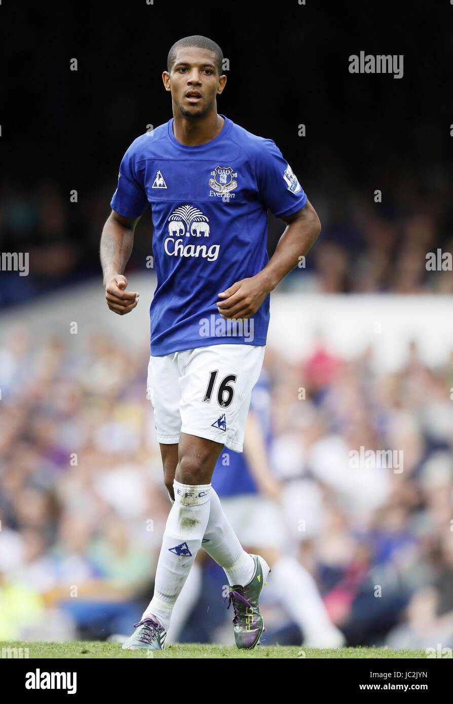 JERMAINE BECKFORD EVERTON FC GOODISON PARK LIVERPOOL ENGLAND 21 August ...