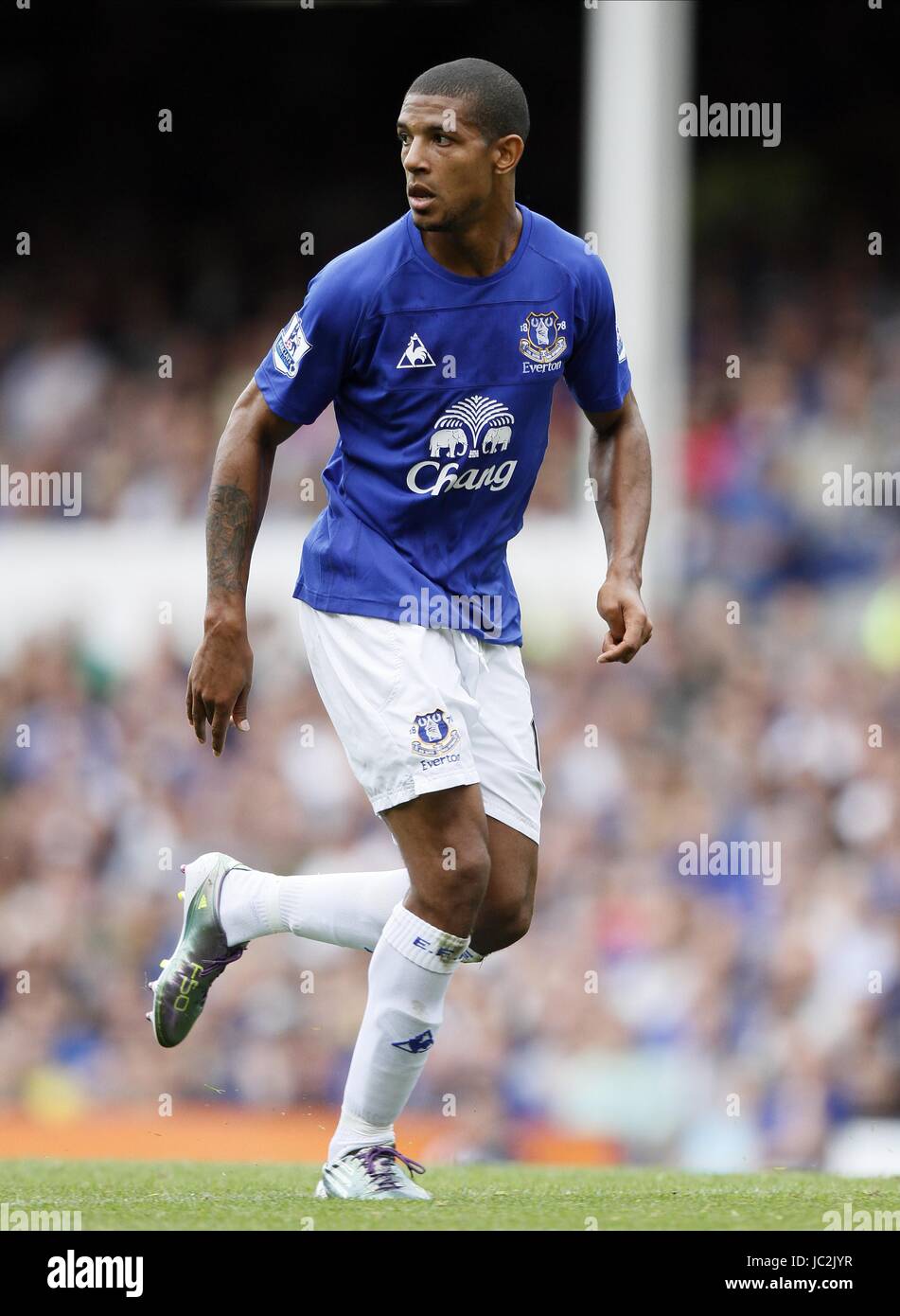 JERMAINE BECKFORD EVERTON FC GOODISON PARK LIVERPOOL ENGLAND 21 August ...
