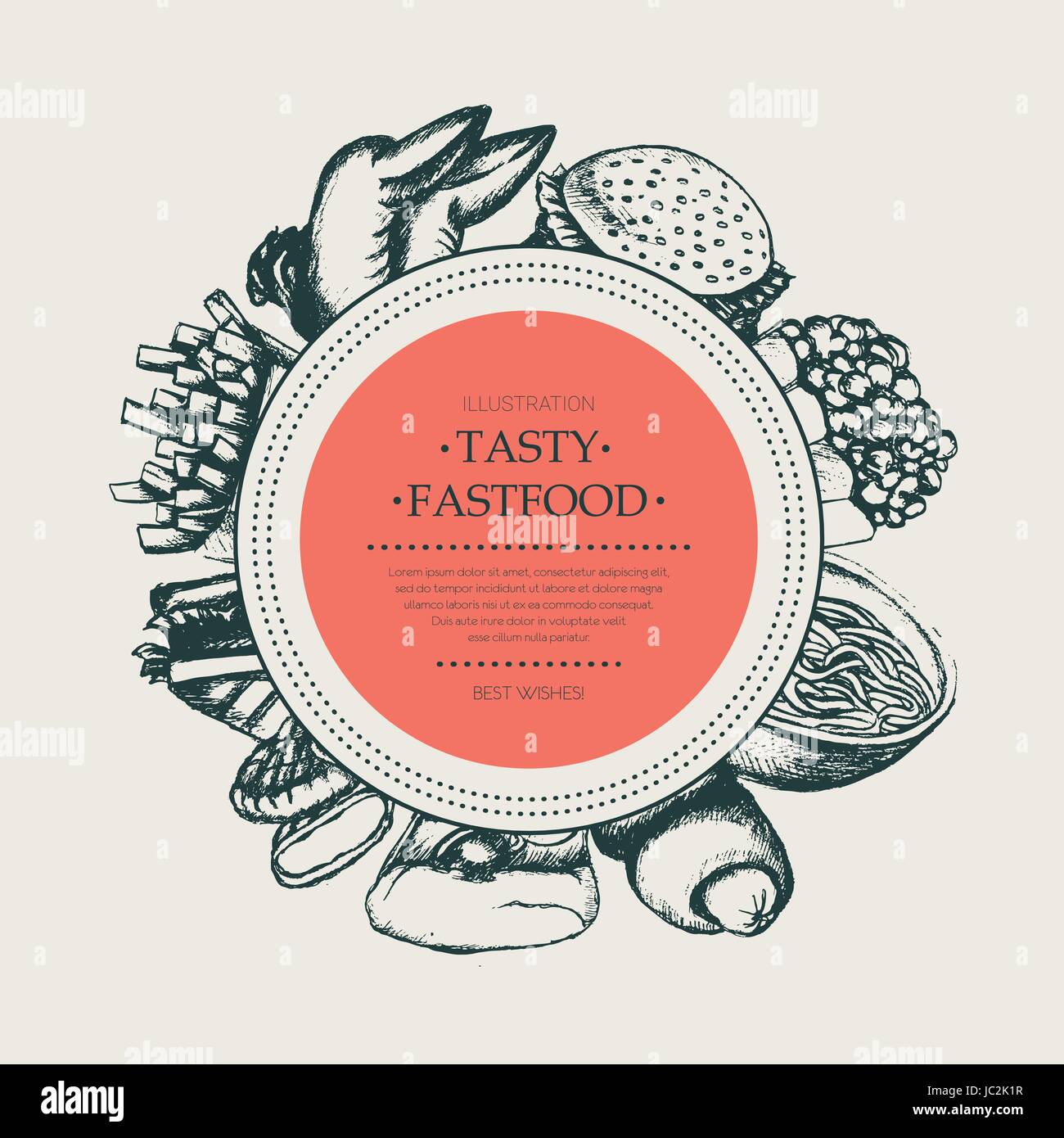 Food banner design Stock Vector Images - Alamy