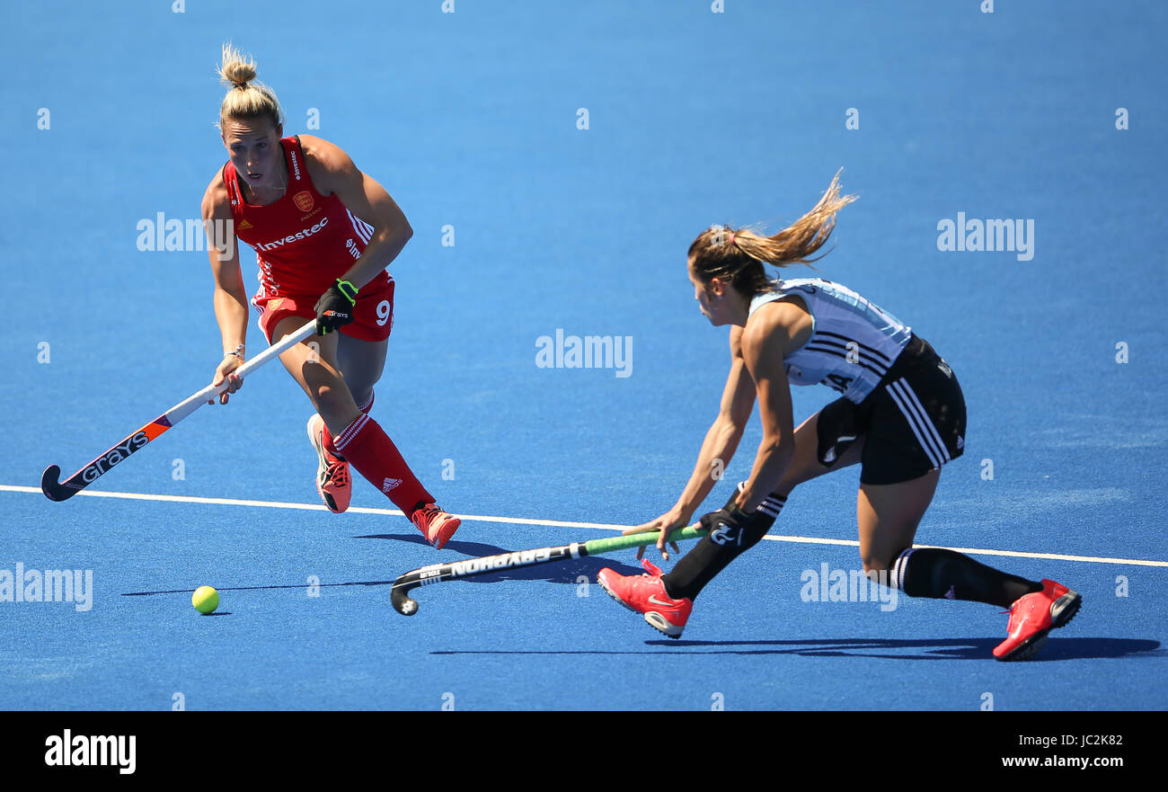 England's Susannah Townsend during the Investec International match at ...