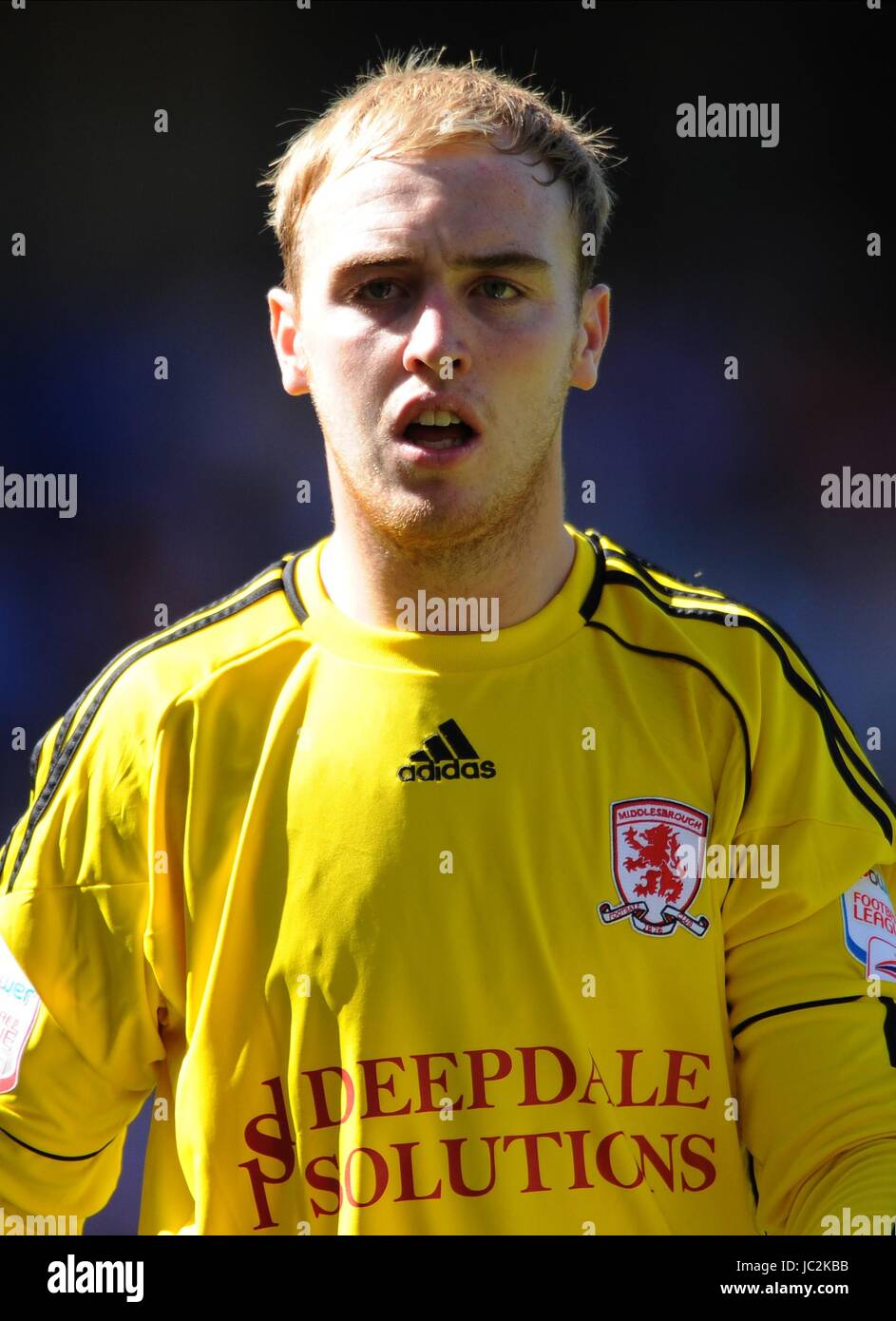 JASON STEELE MIDDLESBROUGH FC MIDDLESBROUGH FC THE RIVERSIDE STADIUM ...