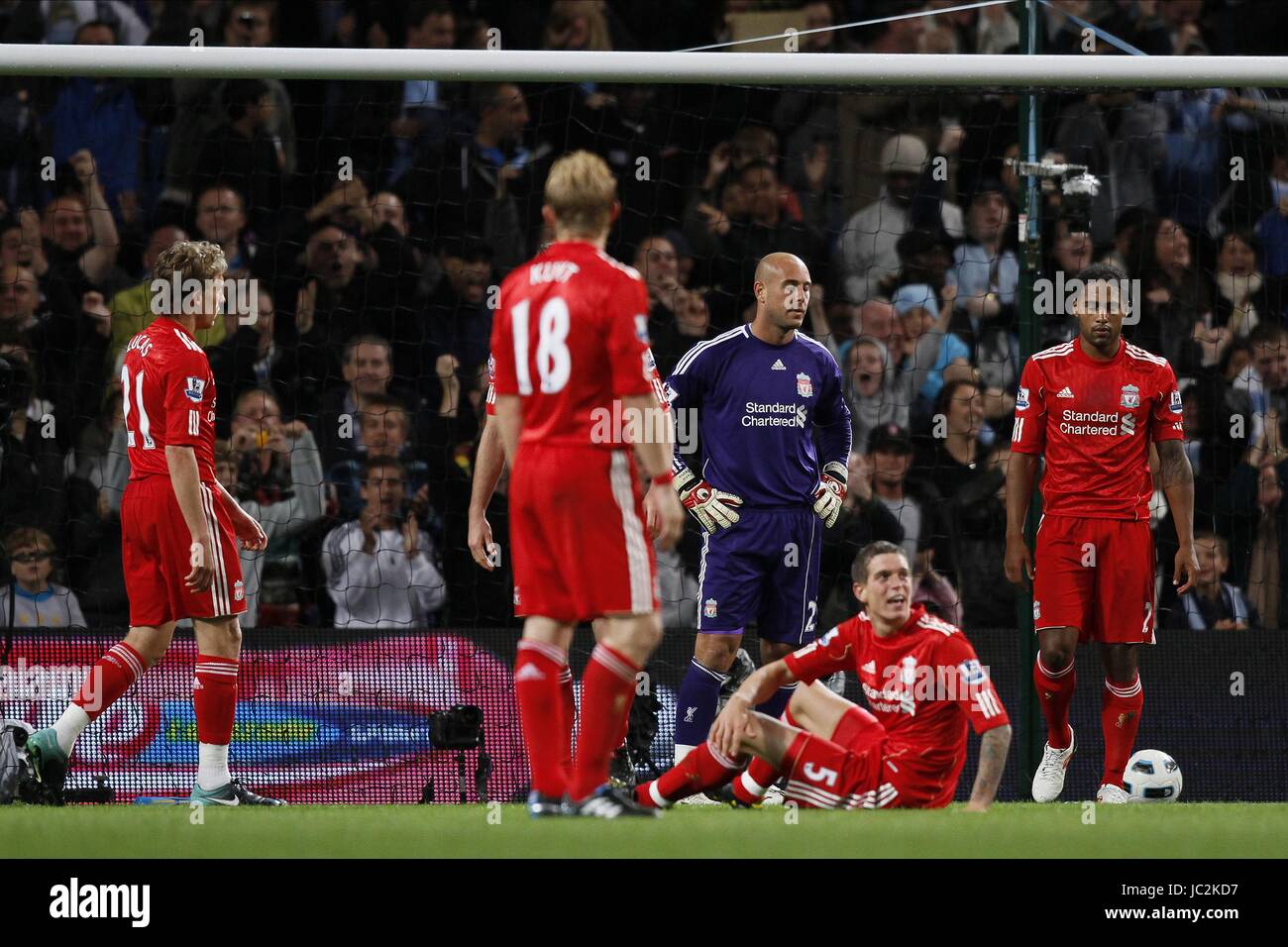 Manchester city goal liverpool hi-res stock photography and images - Alamy