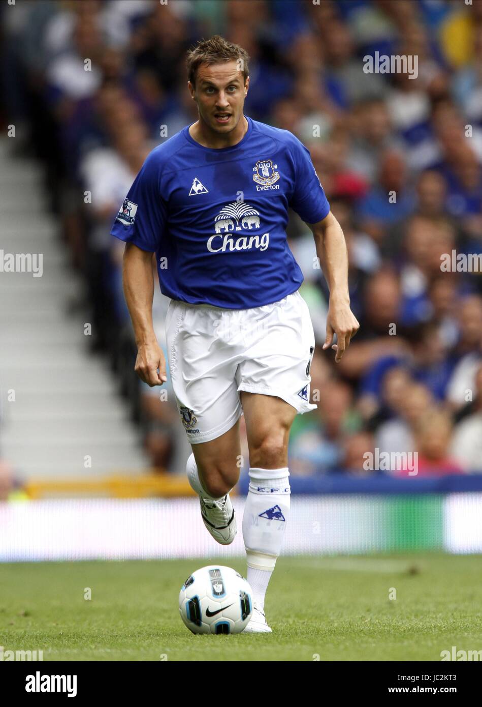 PHIL JAGIELKA EVERTON FC EVERTON FC GOODISON PARK LIVERPOOL ENGLAND 21 ...