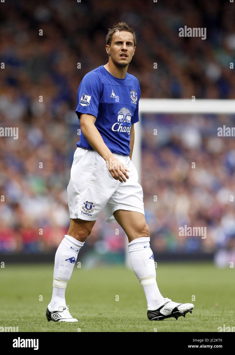 PHIL JAGIELKA EVERTON FC EVERTON FC GOODISON PARK LIVERPOOL ENGLAND 21 ...