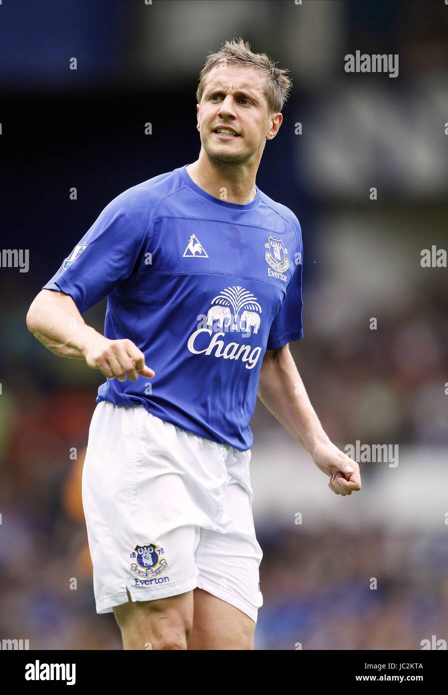 PHIL JAGIELKA EVERTON FC EVERTON FC GOODISON PARK LIVERPOOL ENGLAND 21 ...