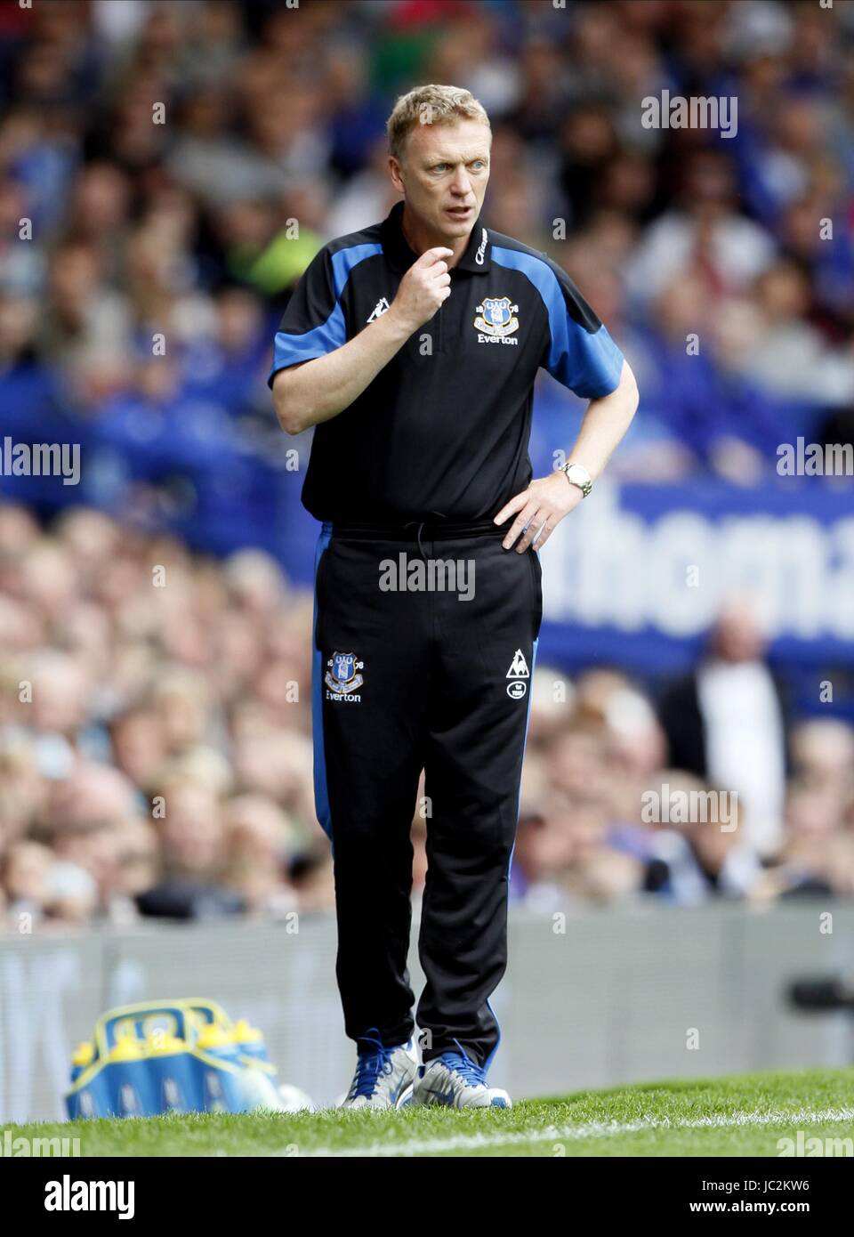 DAVID MOYES EVERTON MANAGER EVERTON MANAGER GOODISON PARK LIVERPOOL ...