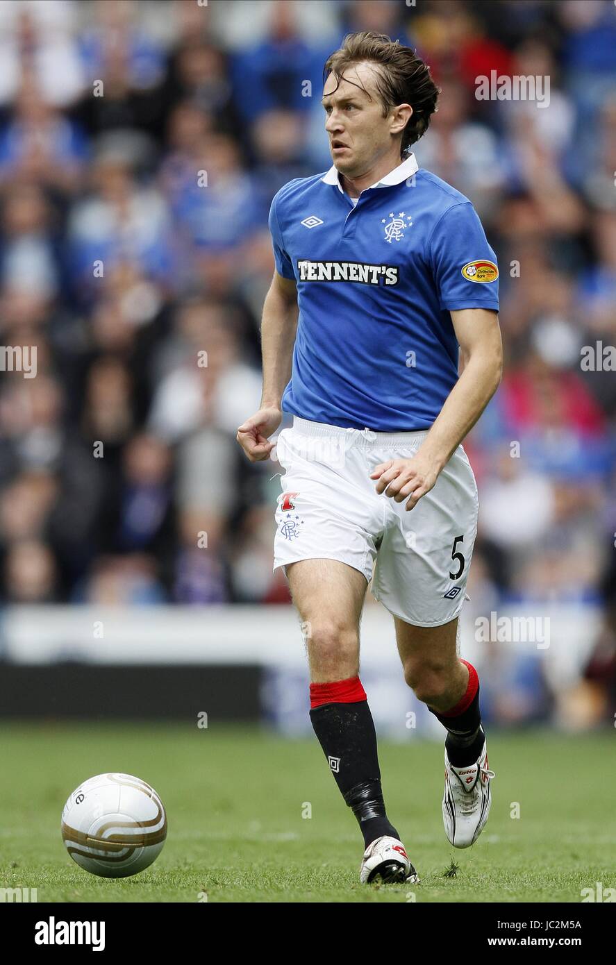 SASA PAPAC GLASGOW RANGERS FC IBROX GLASGOW SCOTLAND 28 August 2010 ...