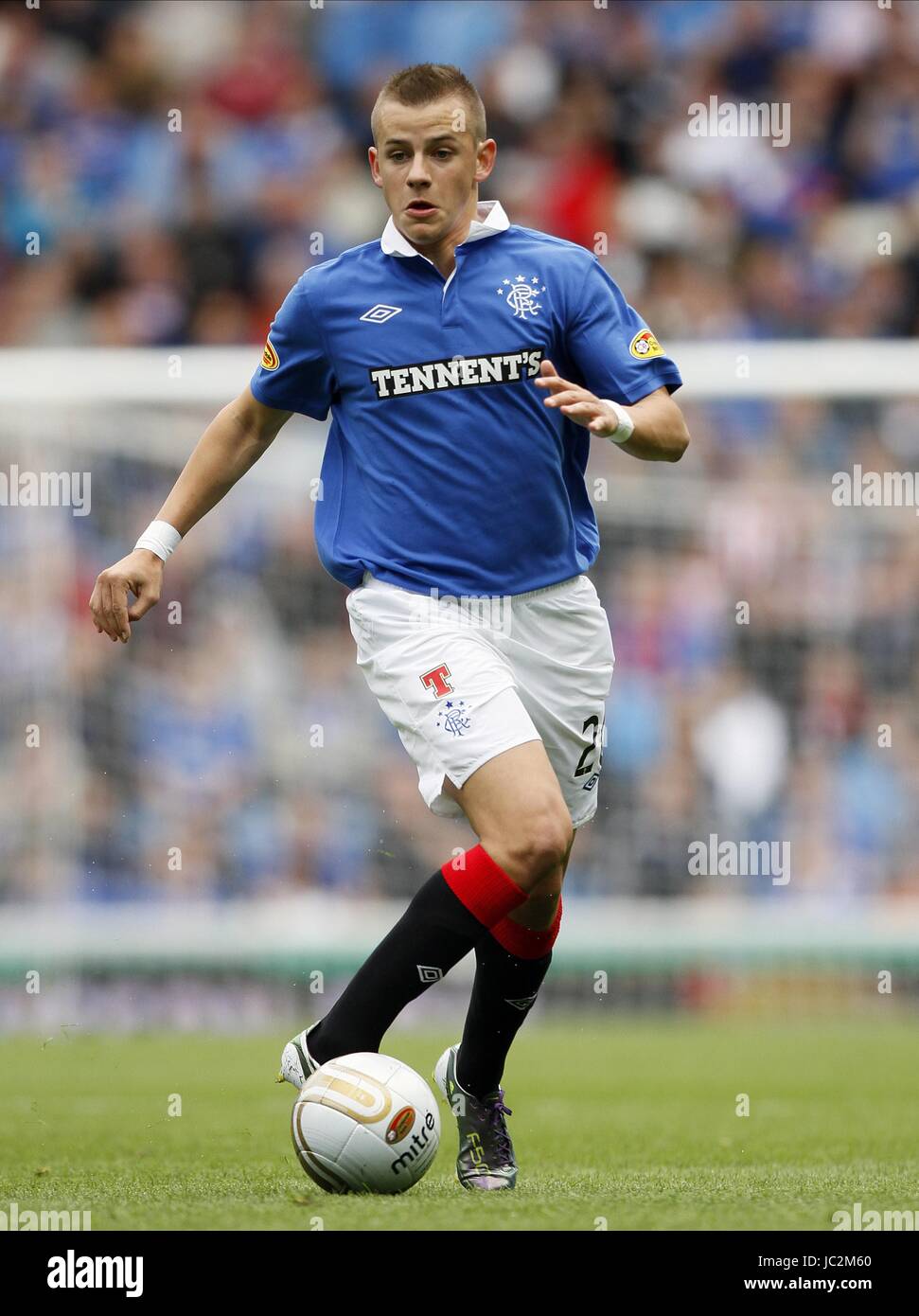 VLADIMIR WEISS GLASGOW RANGERS FC IBROX GLASGOW SCOTLAND 28 August 2010 ...