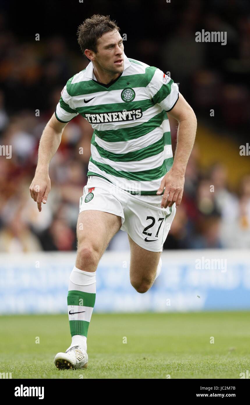 DARYL MURPHY CELTIC FC FIR PARK MOTHERWELL SCOTLAND 29 August 2010 ...