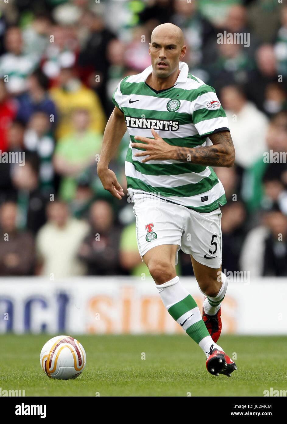 DANIEL MAJSTOROVIC CELTIC FC FIR PARK MOTHERWELL SCOTLAND 29 August ...