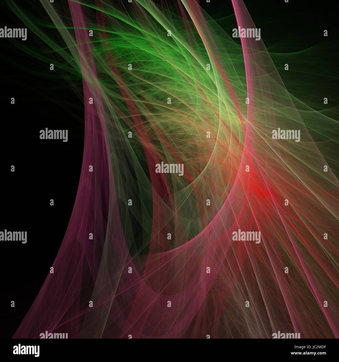 Elegant fractal design, abstract art, space wave Stock Photo - Alamy