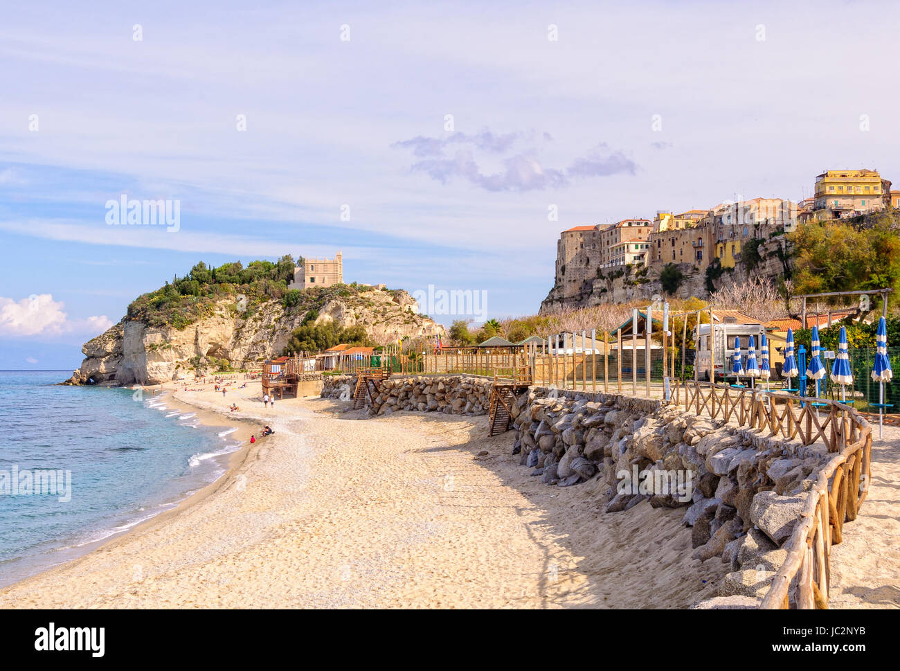 Sandy beach at the Sanctuary of Santa Maria Island Stock Photo - Alamy