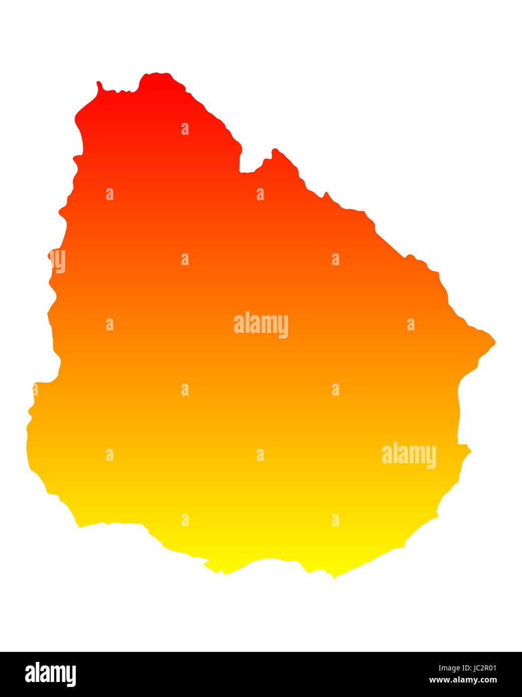 Landkarte von uruguay hi-res stock photography and images - Alamy